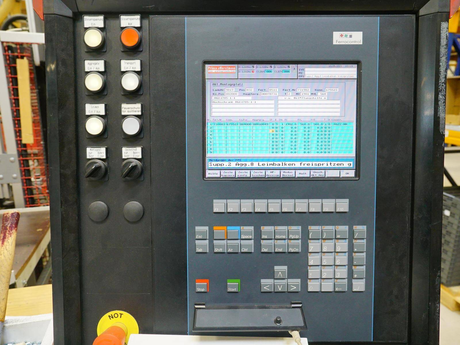 Production line for carcase furniture Plant for the production of ...