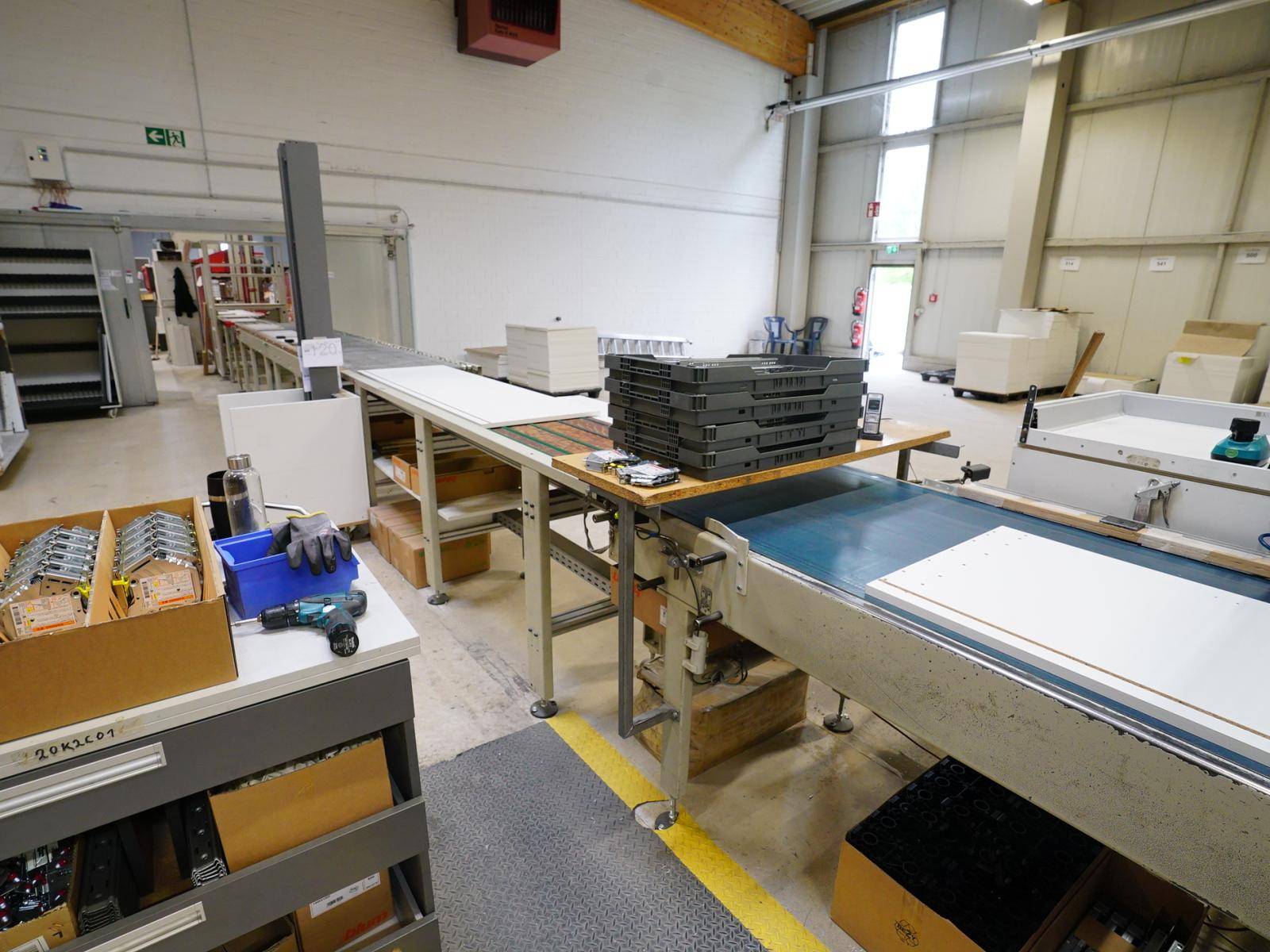 Production line for carcase furniture Plant for the production of ...