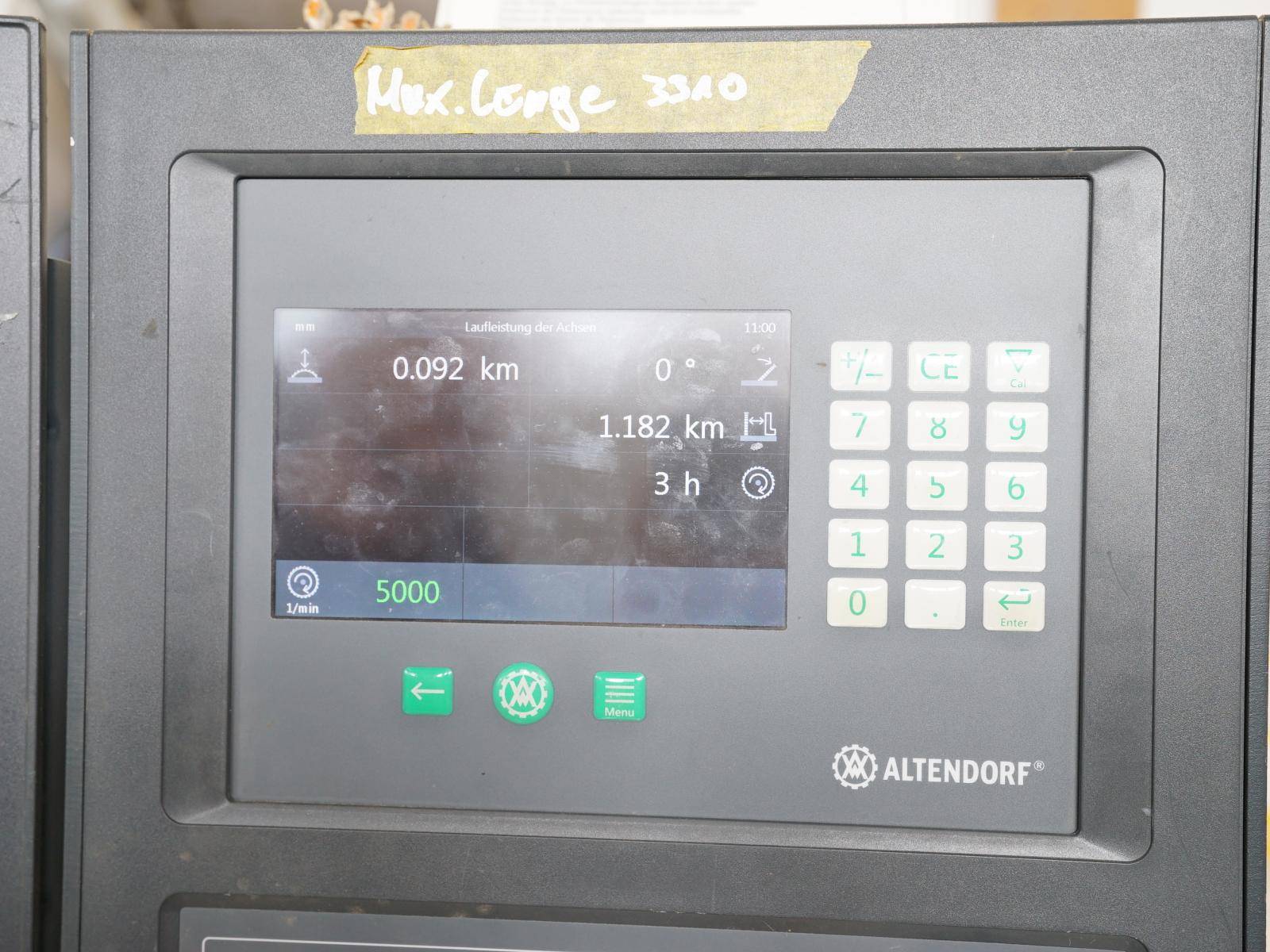 Auktion ALTENDORF Formatkreissäge F45 EVODRIVE