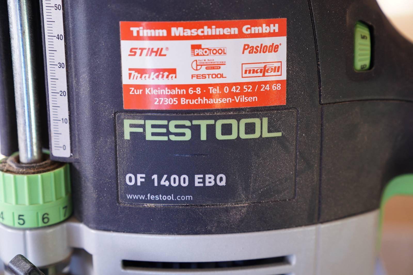 Handmaschine FESTOOL OF 1400 EBQ gebraucht kaufen