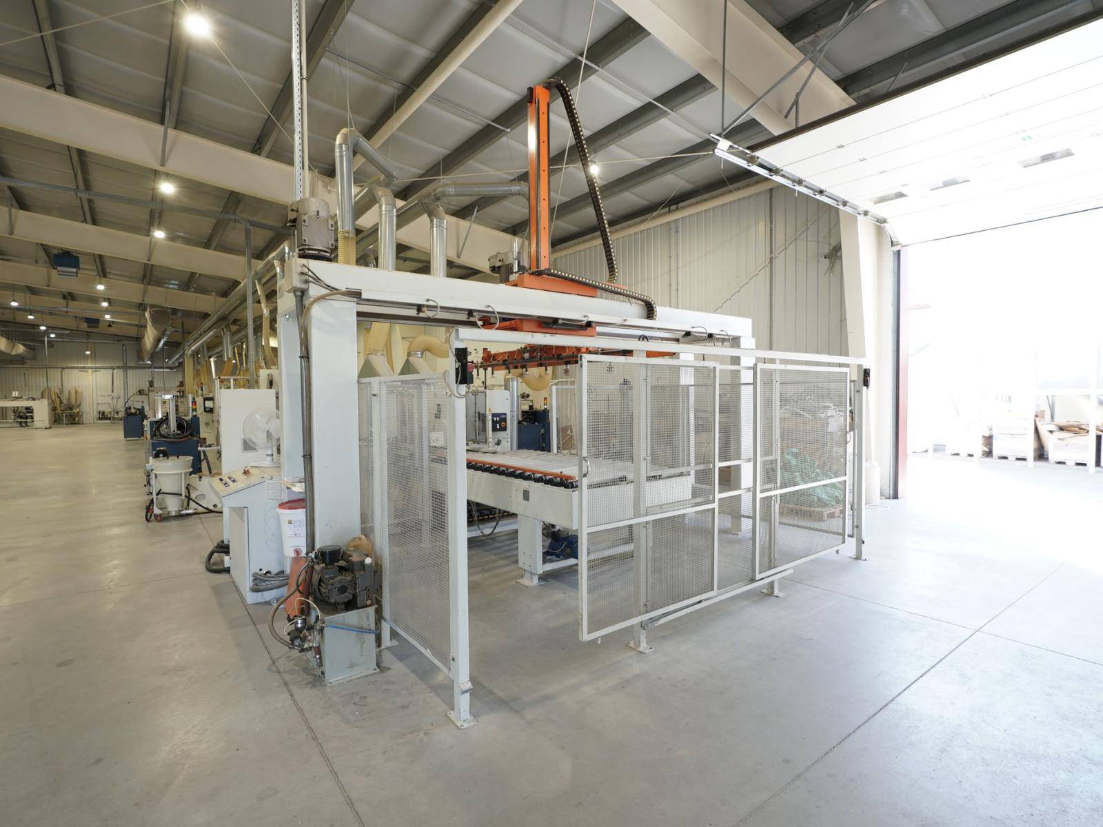 STEFANI Four-sided sizing and edgebanding line EVOLUTION SSB buy second-hand