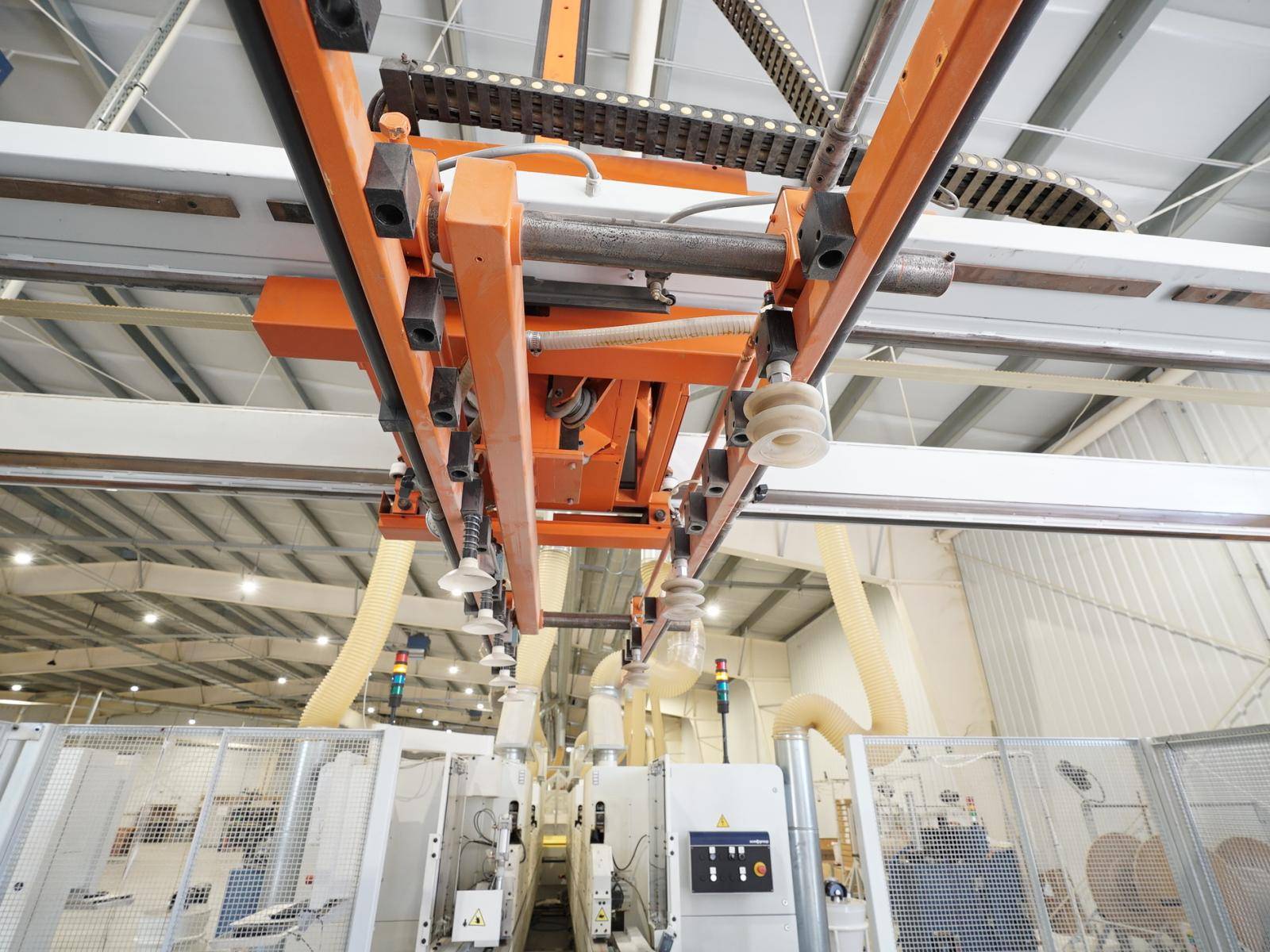 STEFANI Four-sided sizing and edgebanding line EVOLUTION SSB buy second-hand