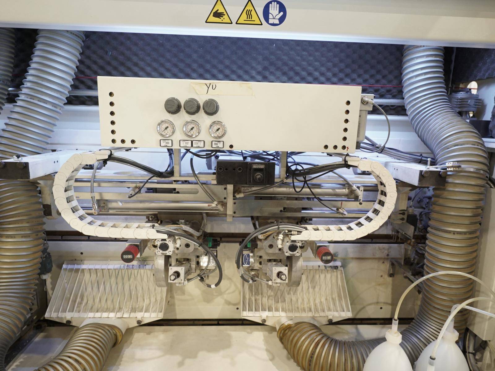 STEFANI Four-sided sizing and edgebanding line EVOLUTION SSB buy second-hand