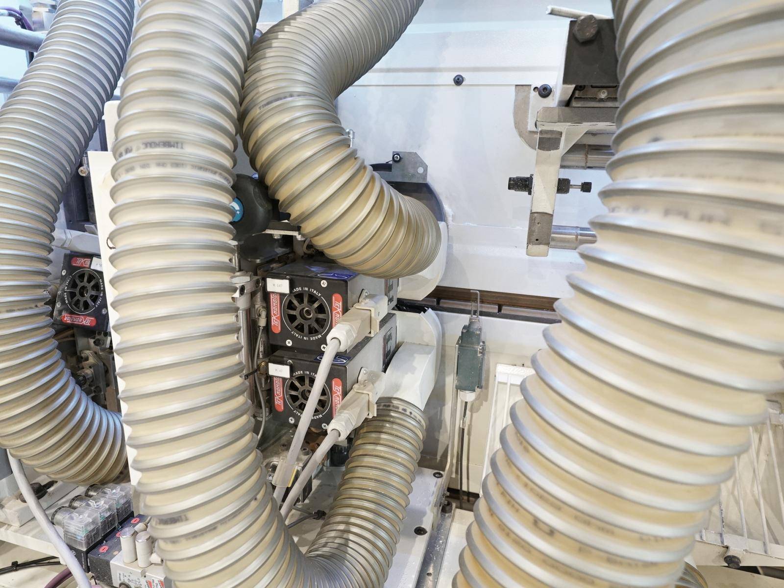 STEFANI Four-sided sizing and edgebanding line EVOLUTION SSB buy second-hand