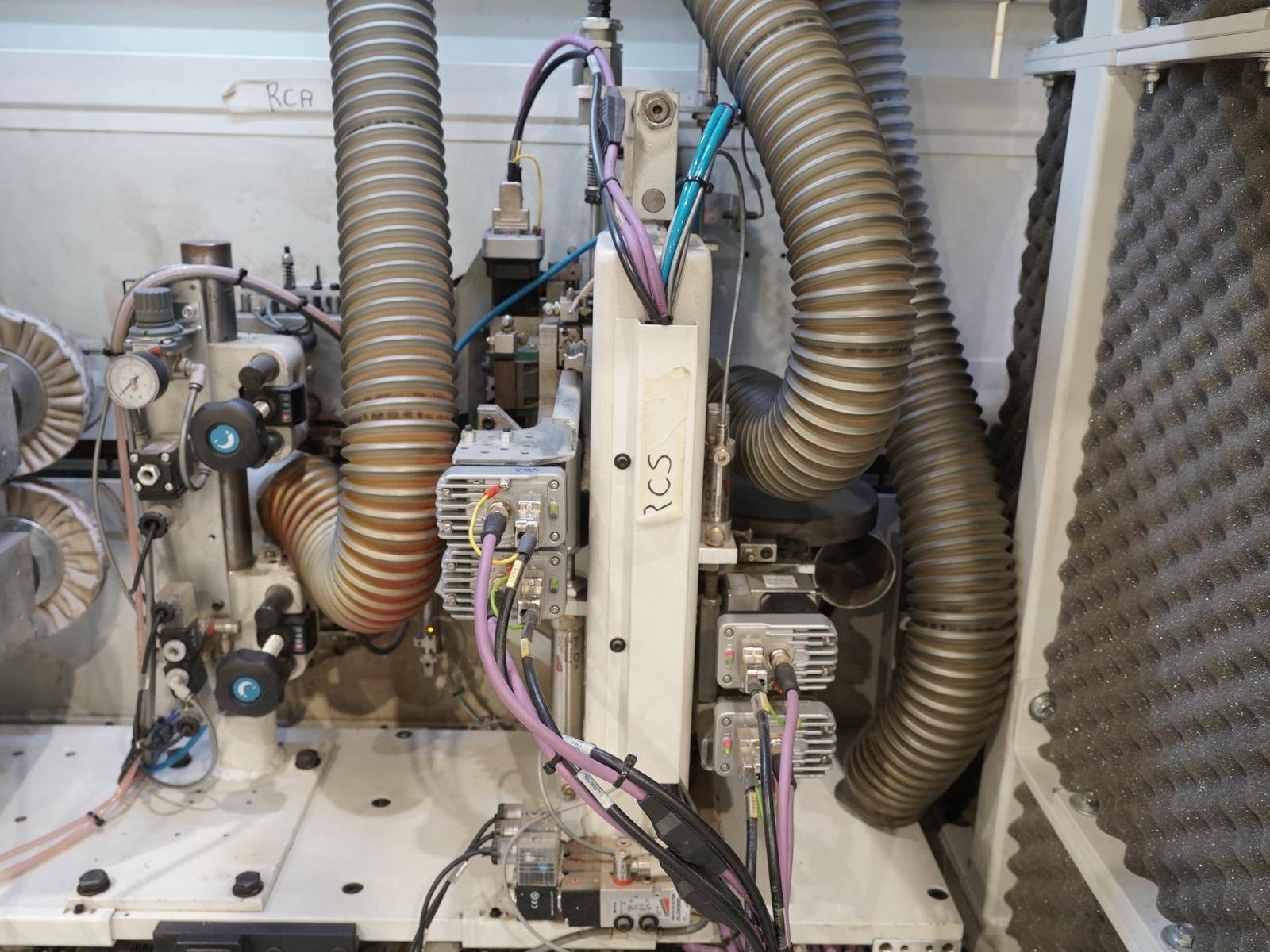 STEFANI Four-sided sizing and edgebanding line EVOLUTION SSB buy second-hand