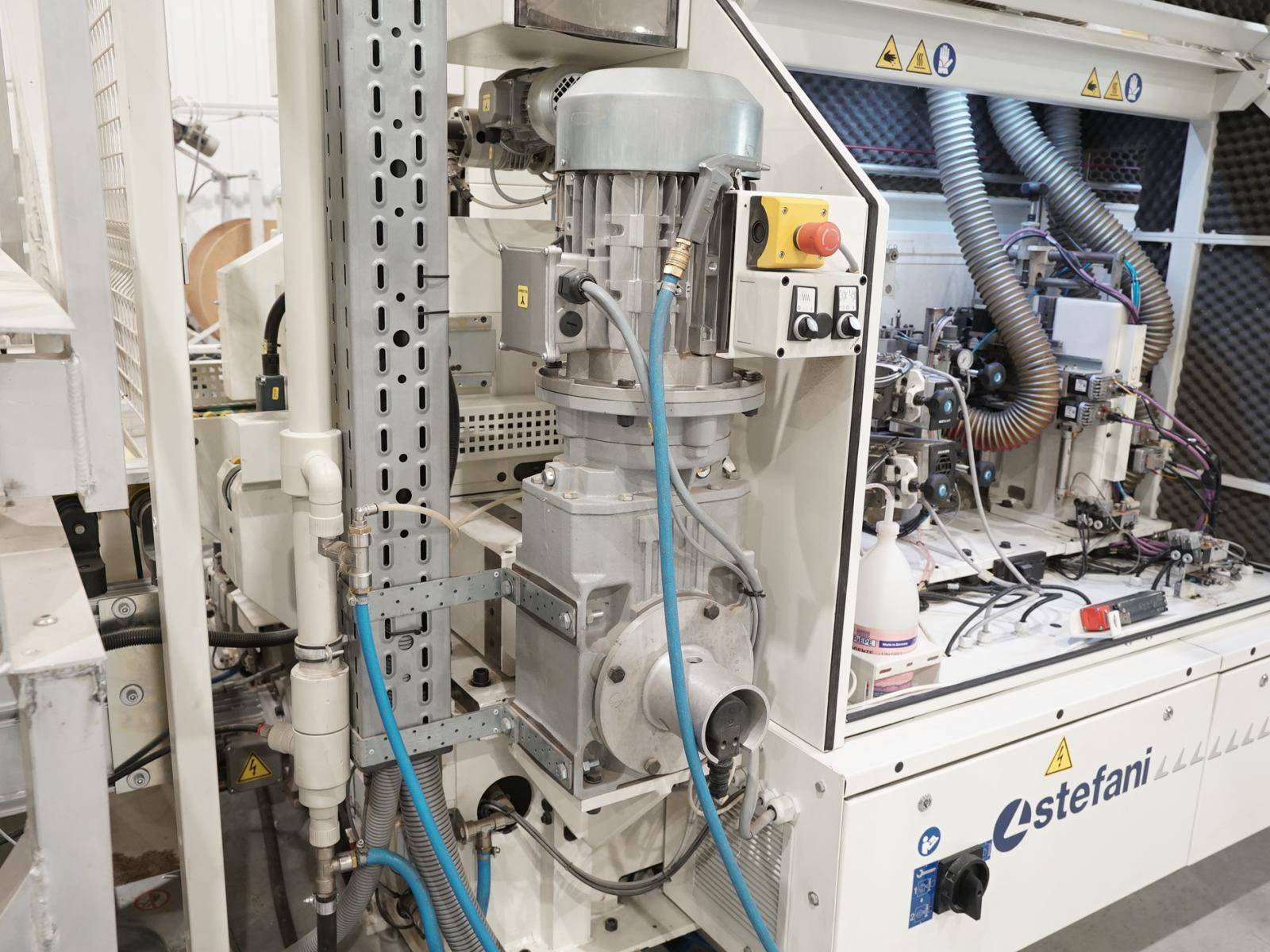 STEFANI Four-sided sizing and edgebanding line EVOLUTION SSB buy second ...