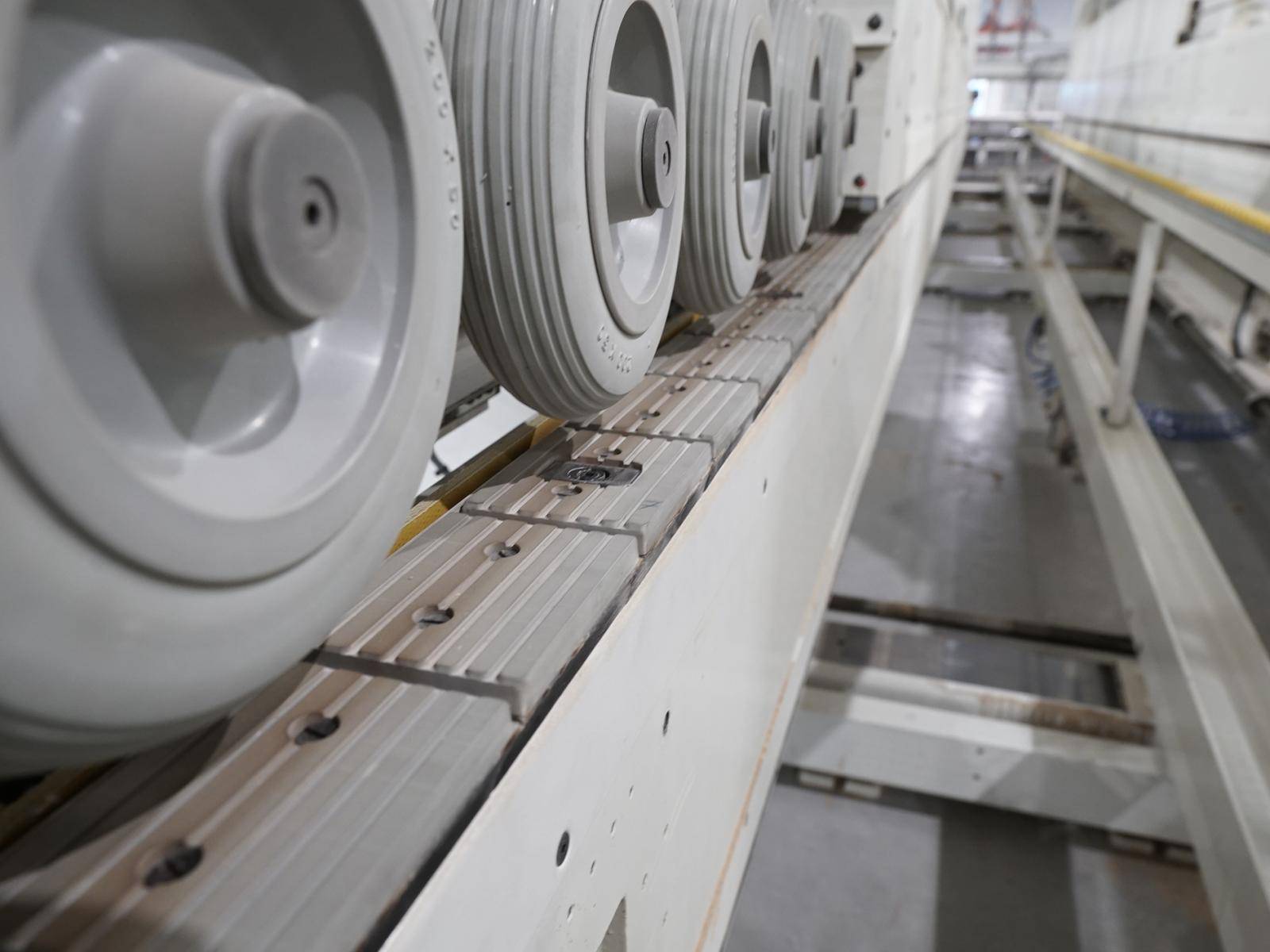 STEFANI Four-sided sizing and edgebanding line EVOLUTION SSB buy second-hand