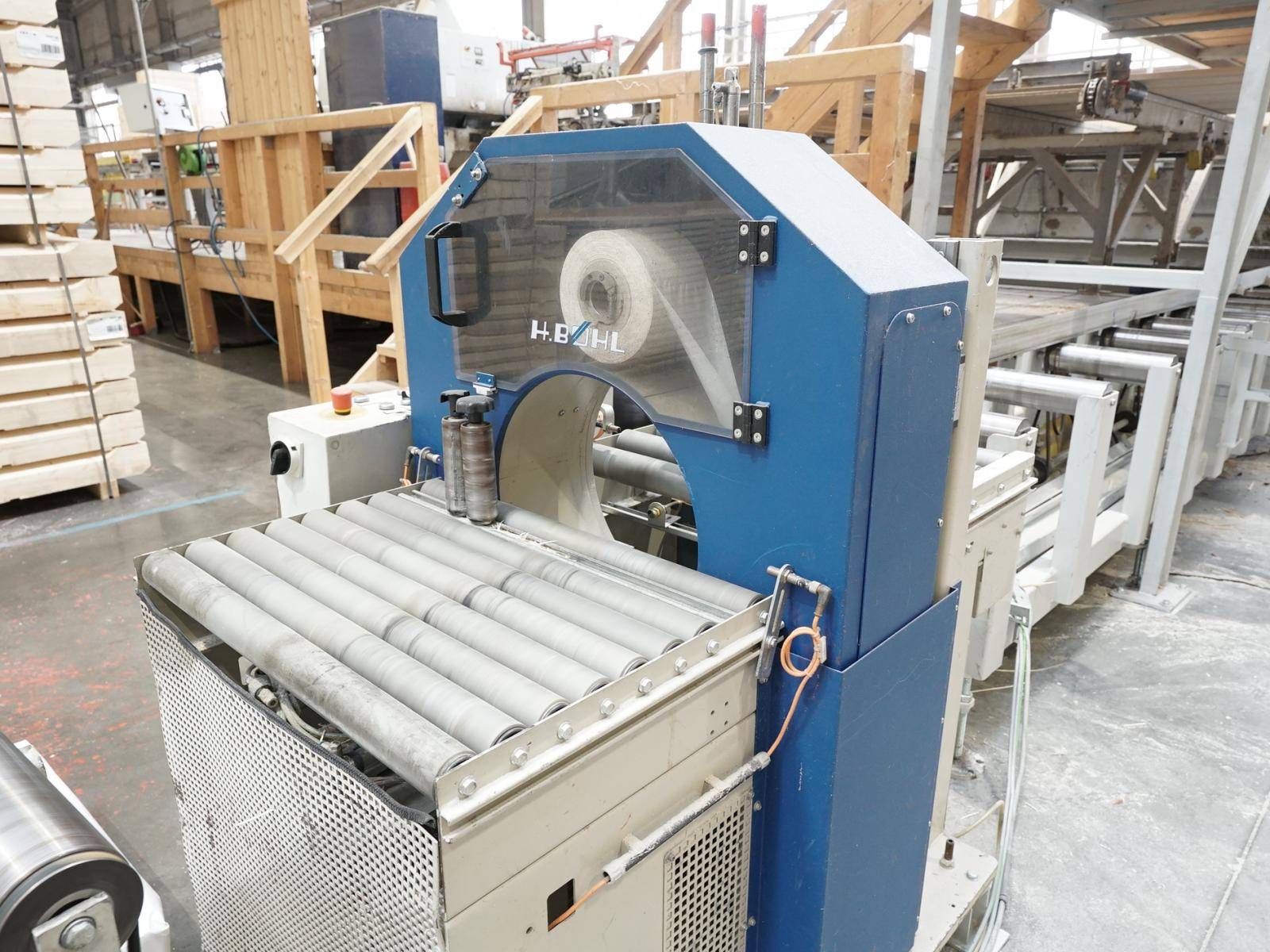 WEINIG Planing line with automatic infeed and automatic destacking ...