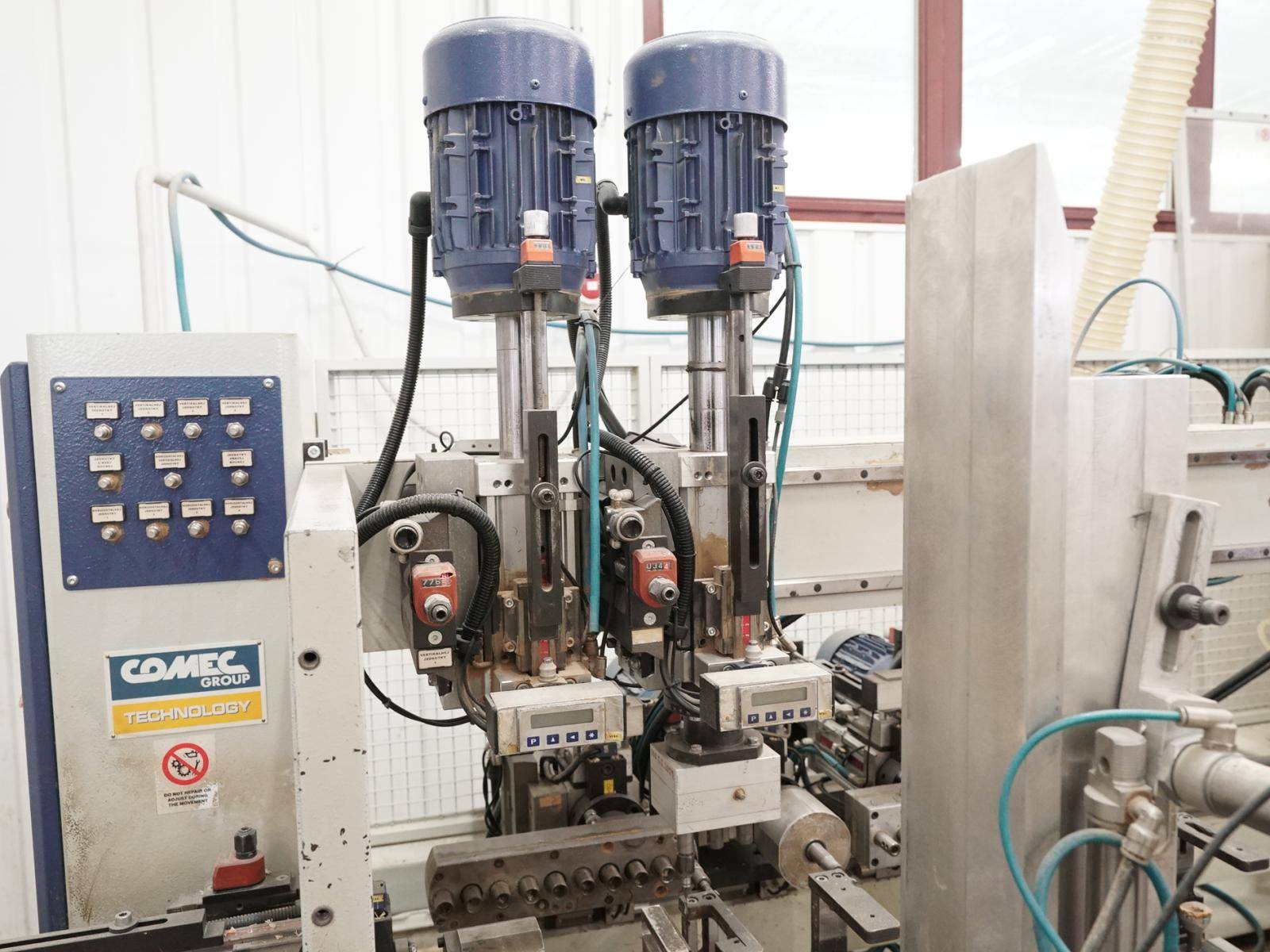 Multi-spindle drilling machine COMEC FMOV 2000 10 UF+CA2 buy second-hand
