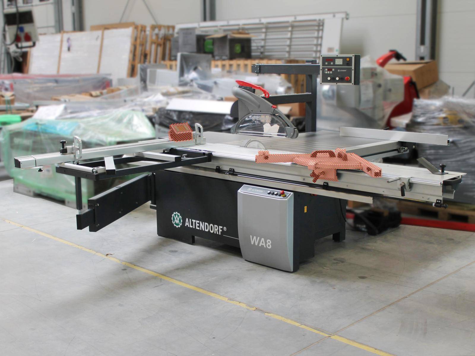 ALTENDORF Sliding table saw WA 8X buy second-hand