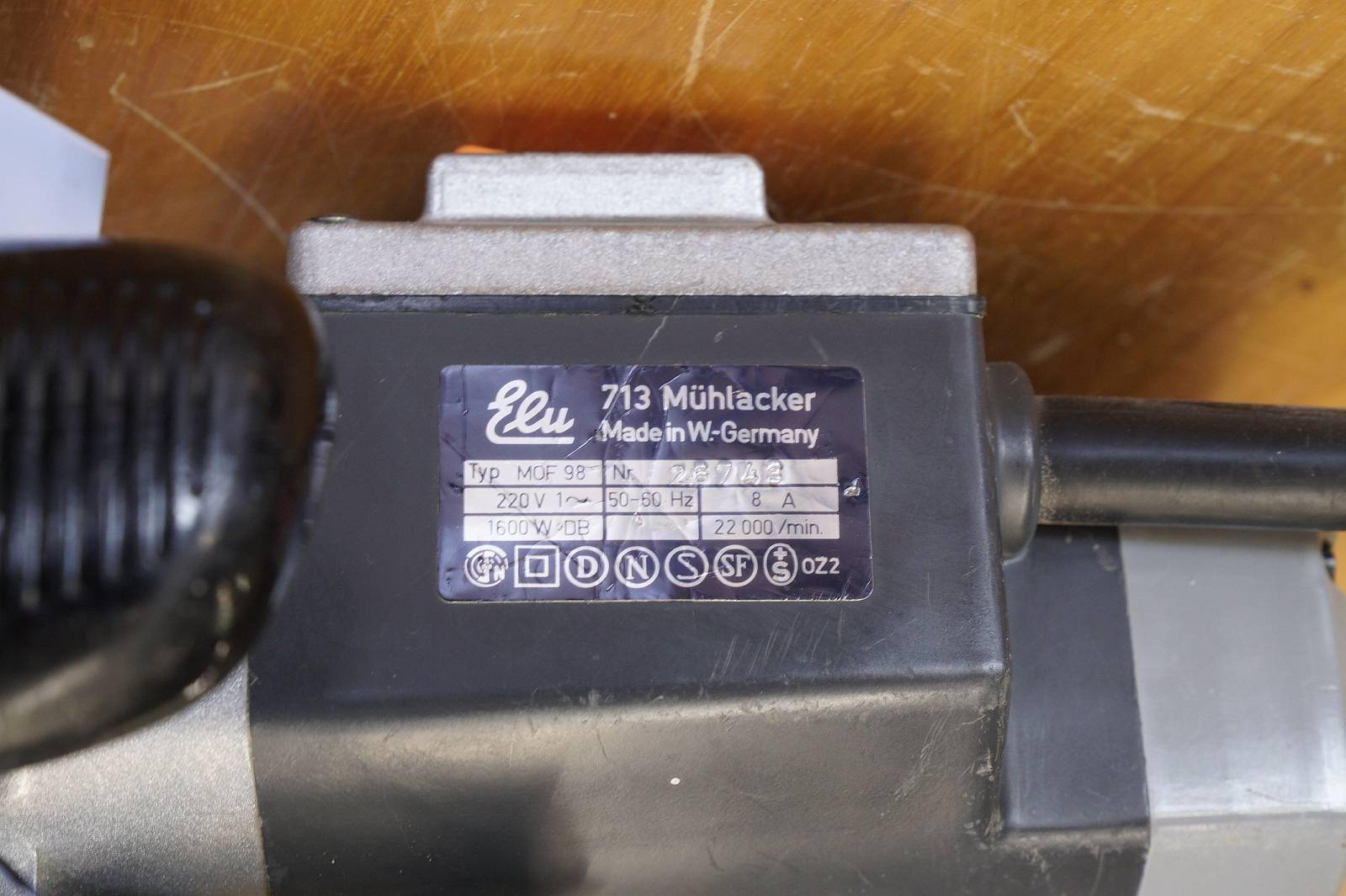 ELU Hand router MOF 98 buy second-hand