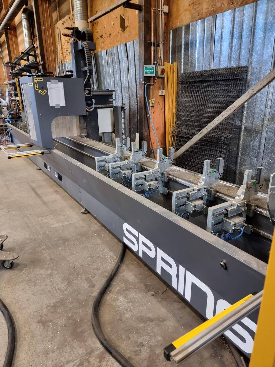 Profile machining centre Profile machining centre ITALMAC Spring 7000 ...