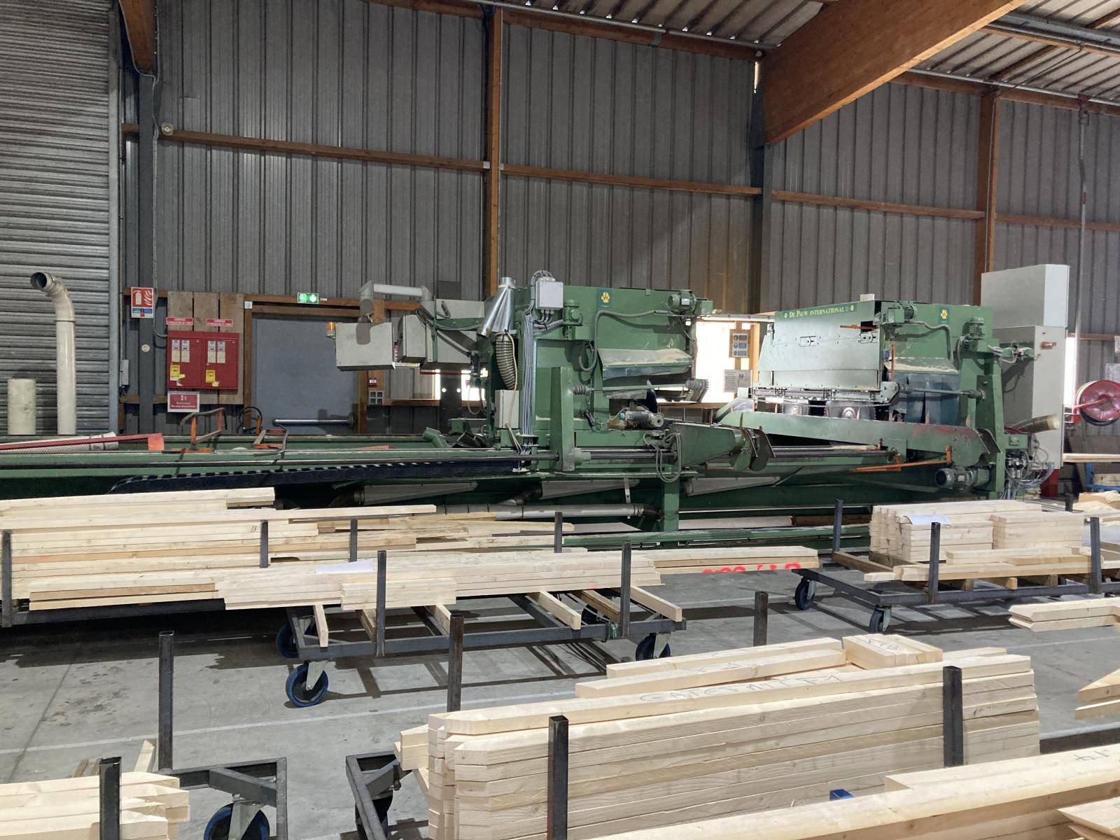 Joinery machine DE PAUW QUADRICUT WS CNC 18 buy second-hand