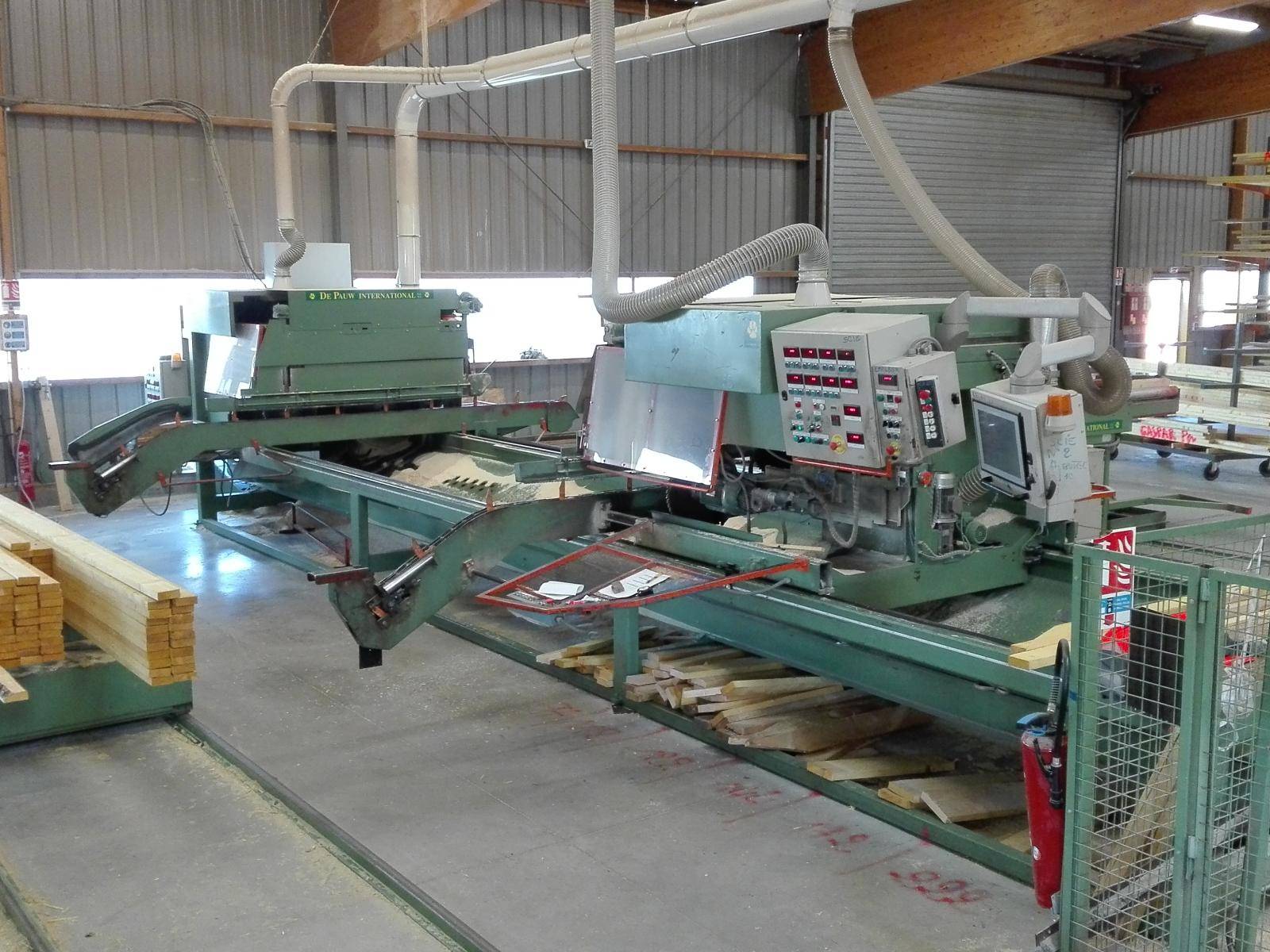 Joinery machine DE PAUW QUADRICUT WS CNC 18 buy second-hand