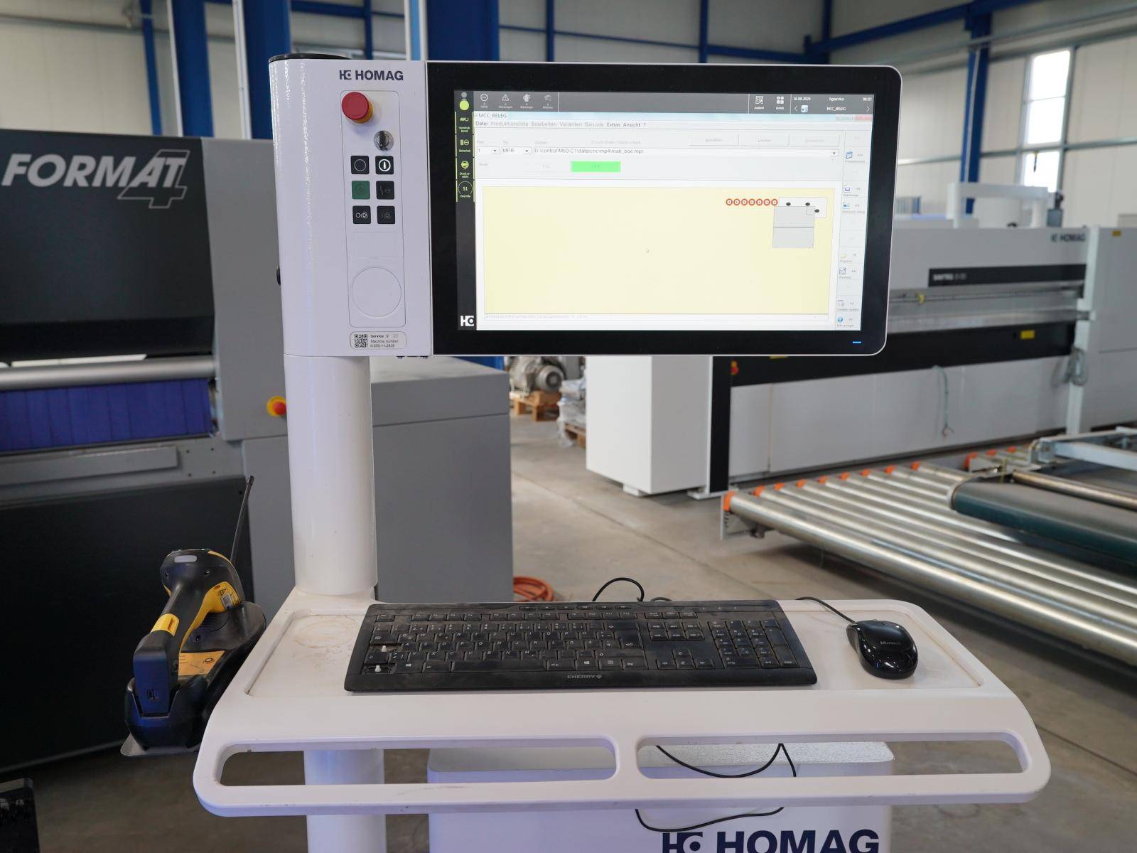 HOMAG Vertical CNC machining centre DRILLTEQ V -200 buy second-hand