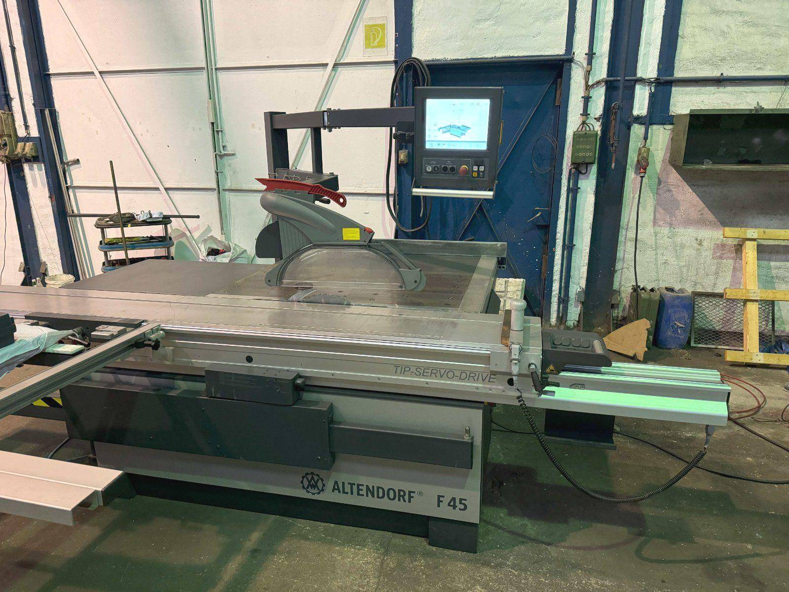 ALTENDORF Sliding table saw F45 ELMODRIVE buy second-hand