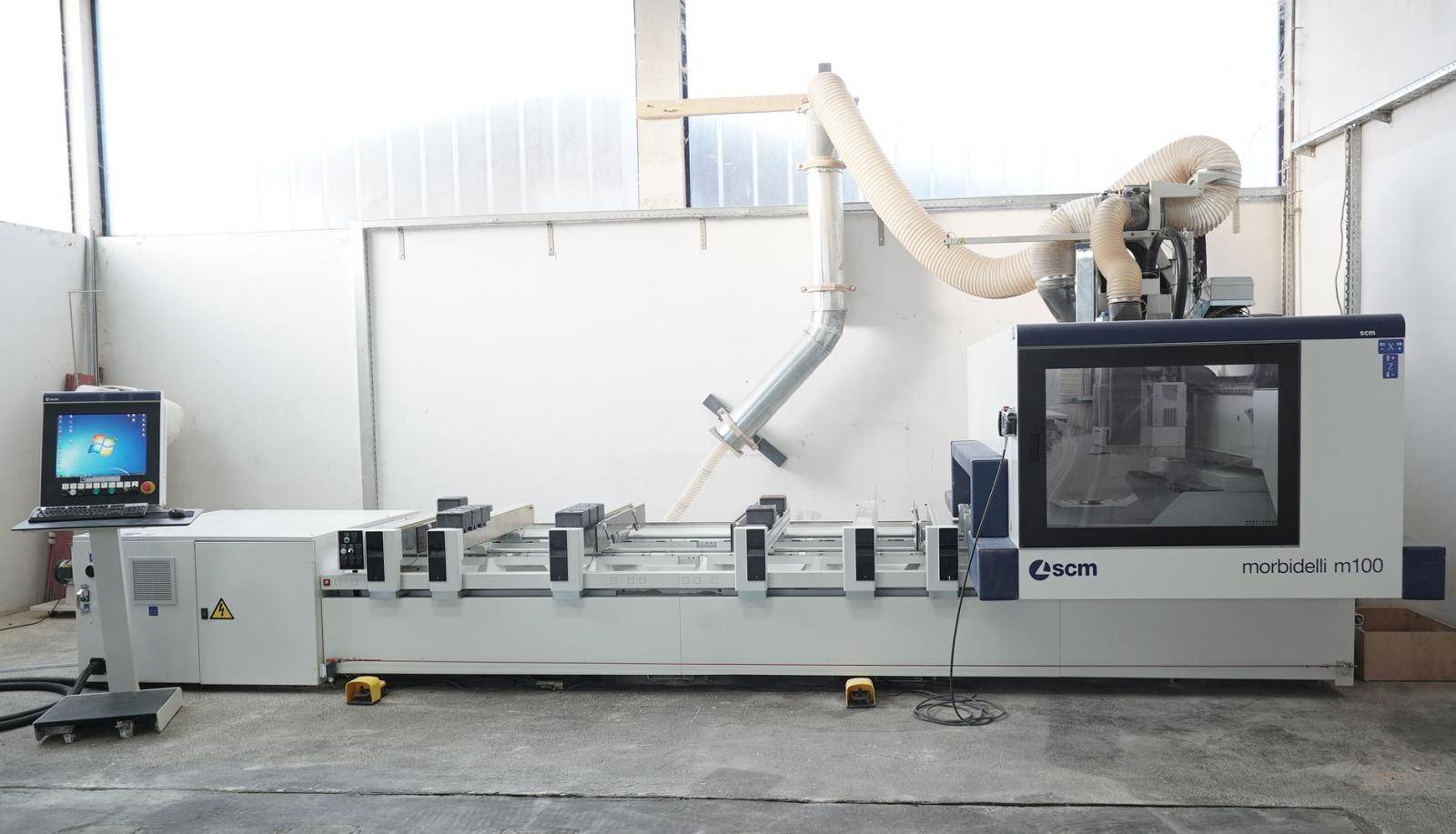 SCM 5-axes CNC router MORBIDELLI M100 buy second-hand