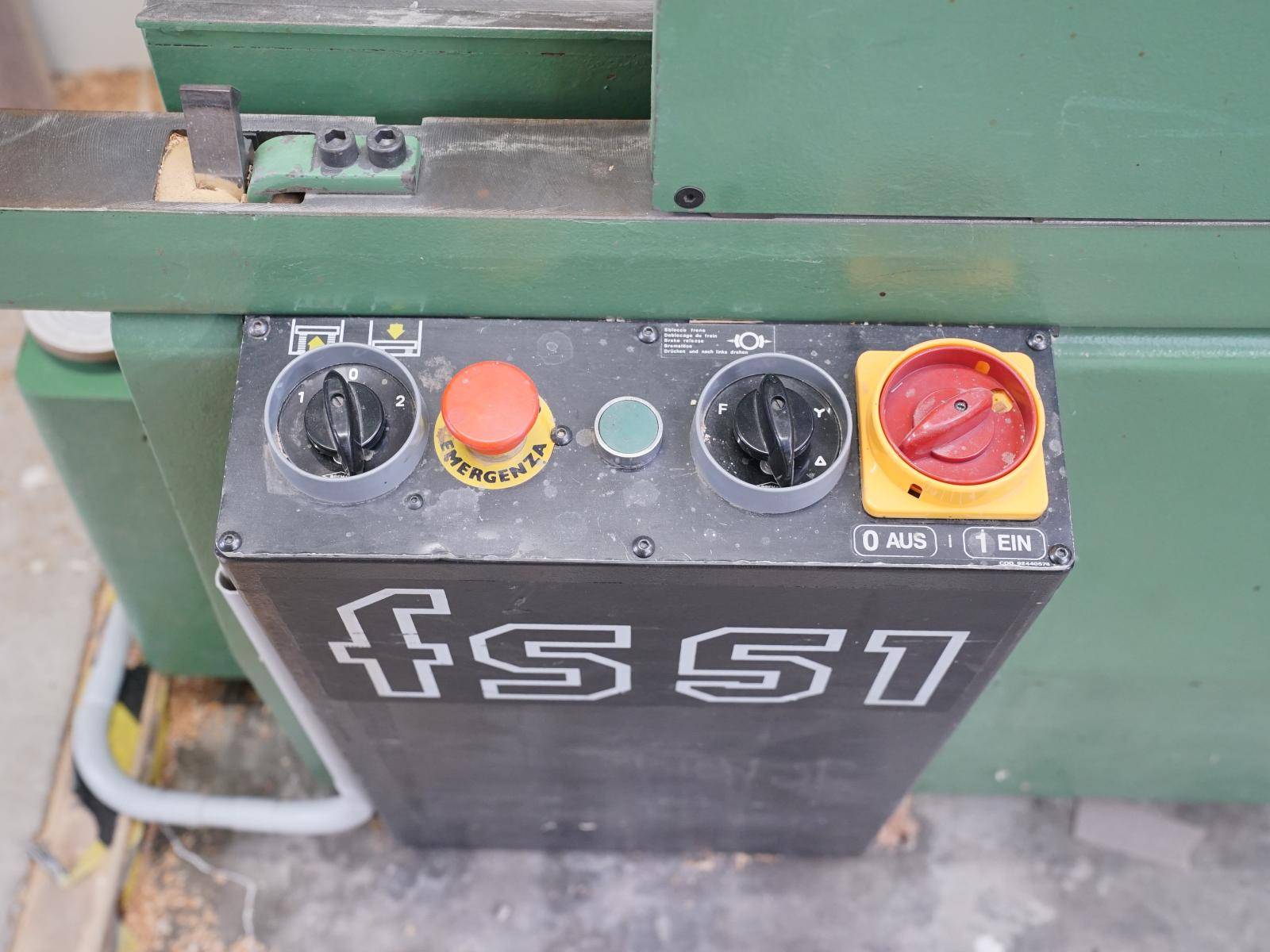 Auktion CASADEI kombinierte Abrichtdickenhobelmaschine FS 51