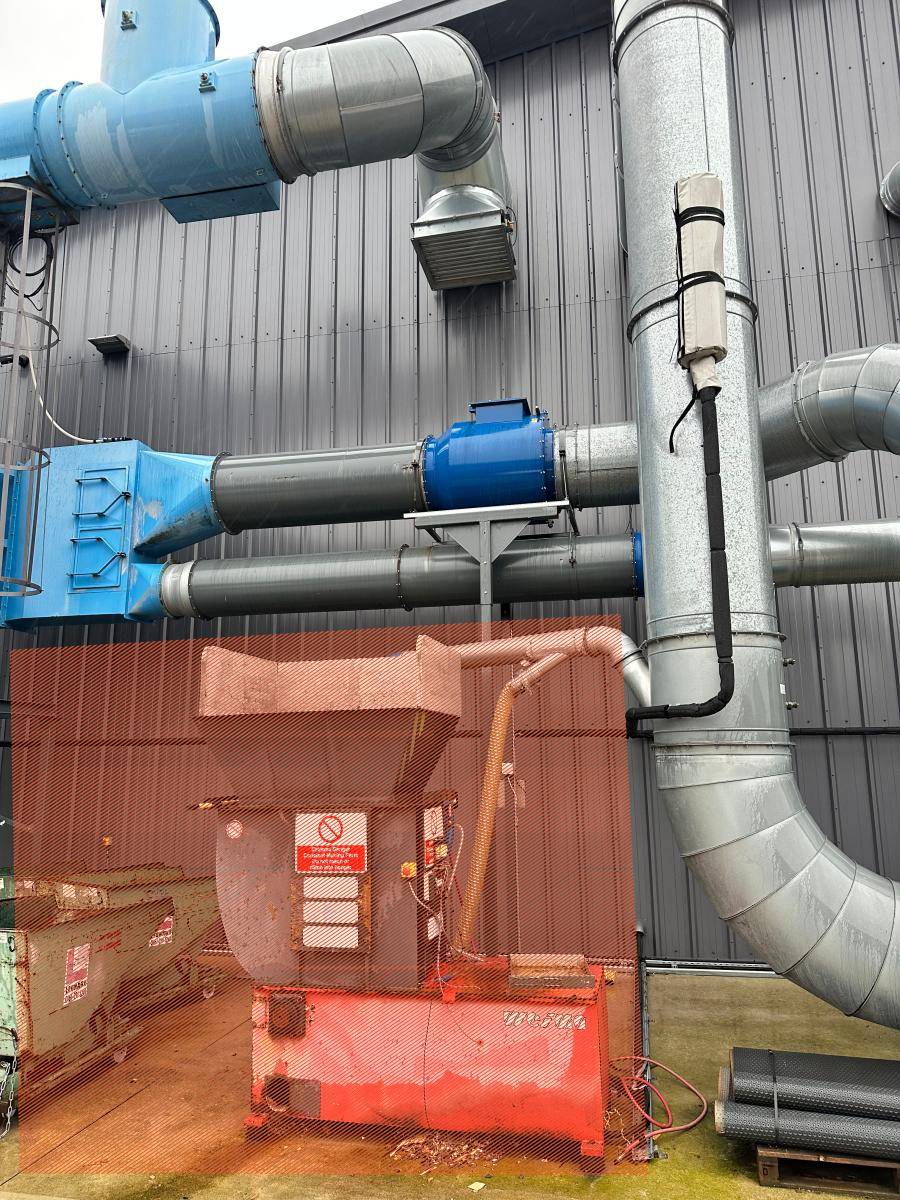 DANTHERM FILTRATION Dust extraction Cattinair 4X6 Cyclopex buy second-hand