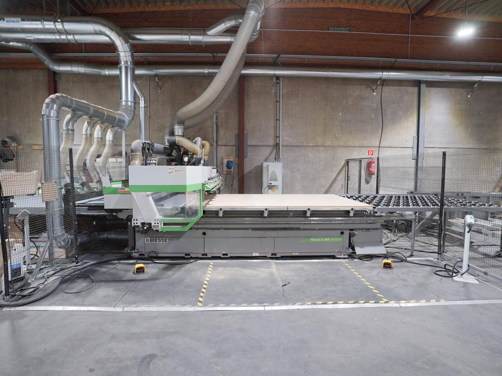 BIESSE 5 axes nesting machine ROVER A 2231 G FT buy second-hand