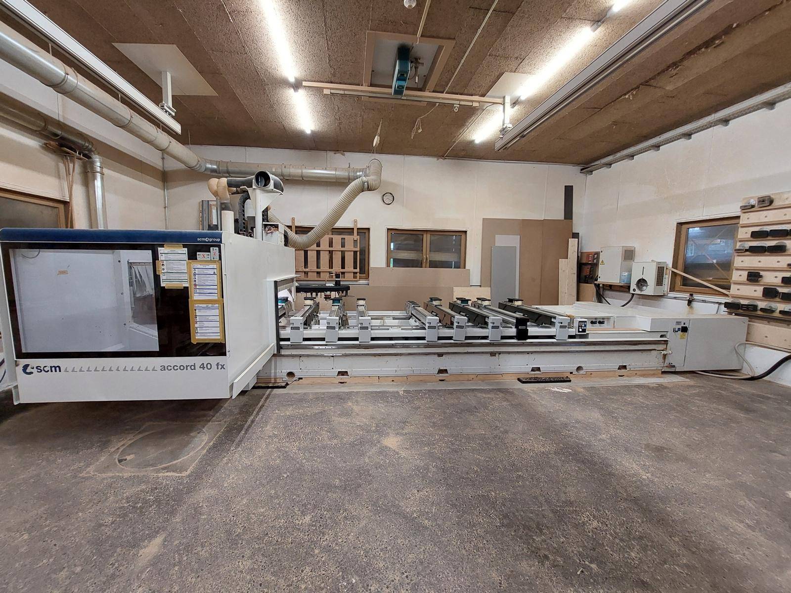 SCM 5-axes CNC router ACCORD 40 FX buy second-hand