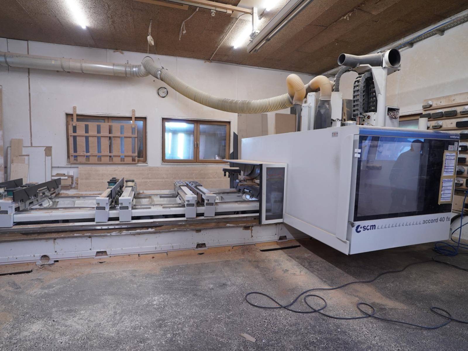 SCM 5-axes CNC router ACCORD 40 FX buy second-hand