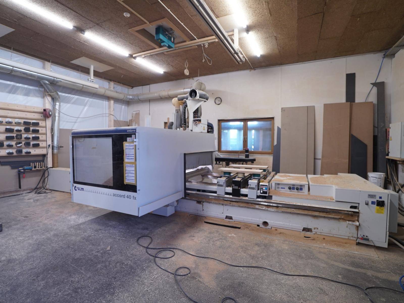 SCM 5-axes CNC router ACCORD 40 FX buy second-hand