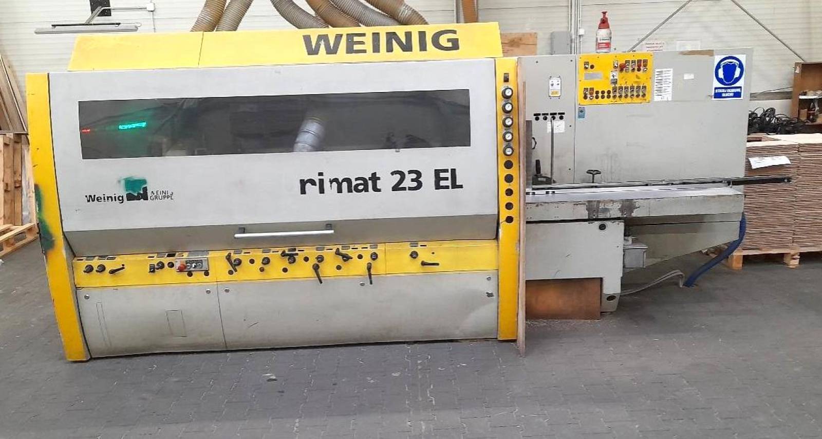 WEINIG Moulder UNIMAT 23EL buy second-hand