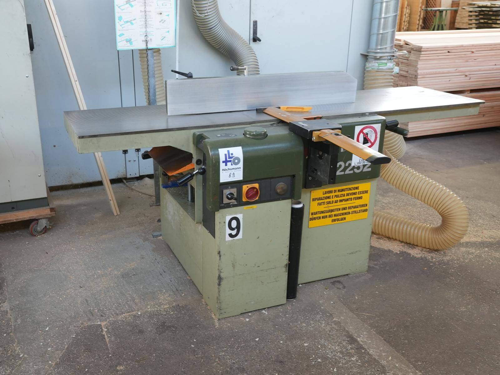SCM Combined surface/ thickness planing machine 2252 buy second-hand