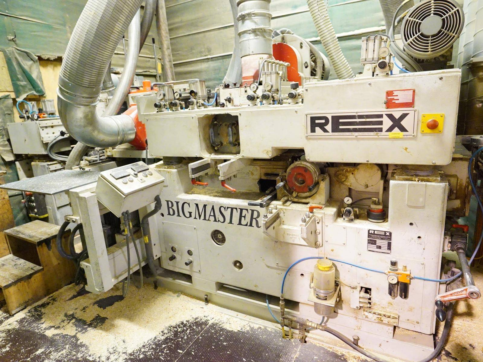 REX Wide planing machine BIGMASTER 410-K buy second-hand