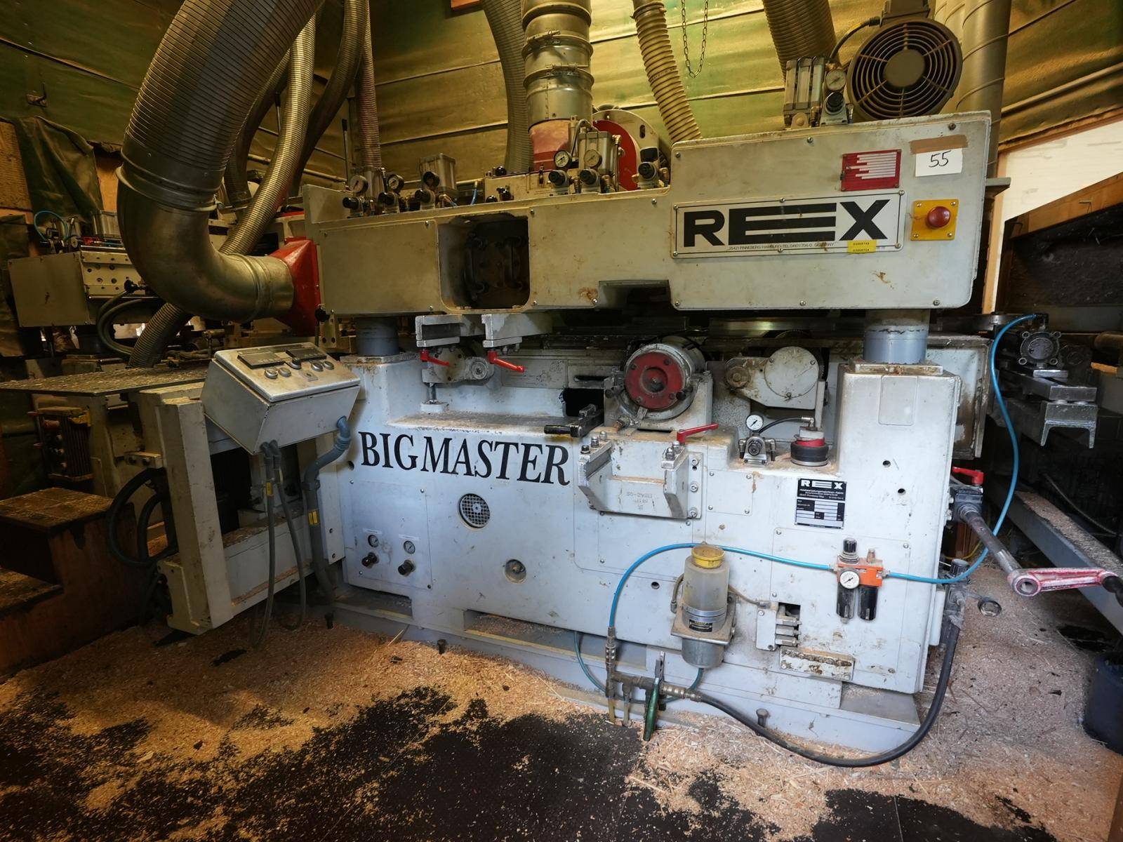 REX Wide planing machine BIGMASTER 410-K buy second-hand