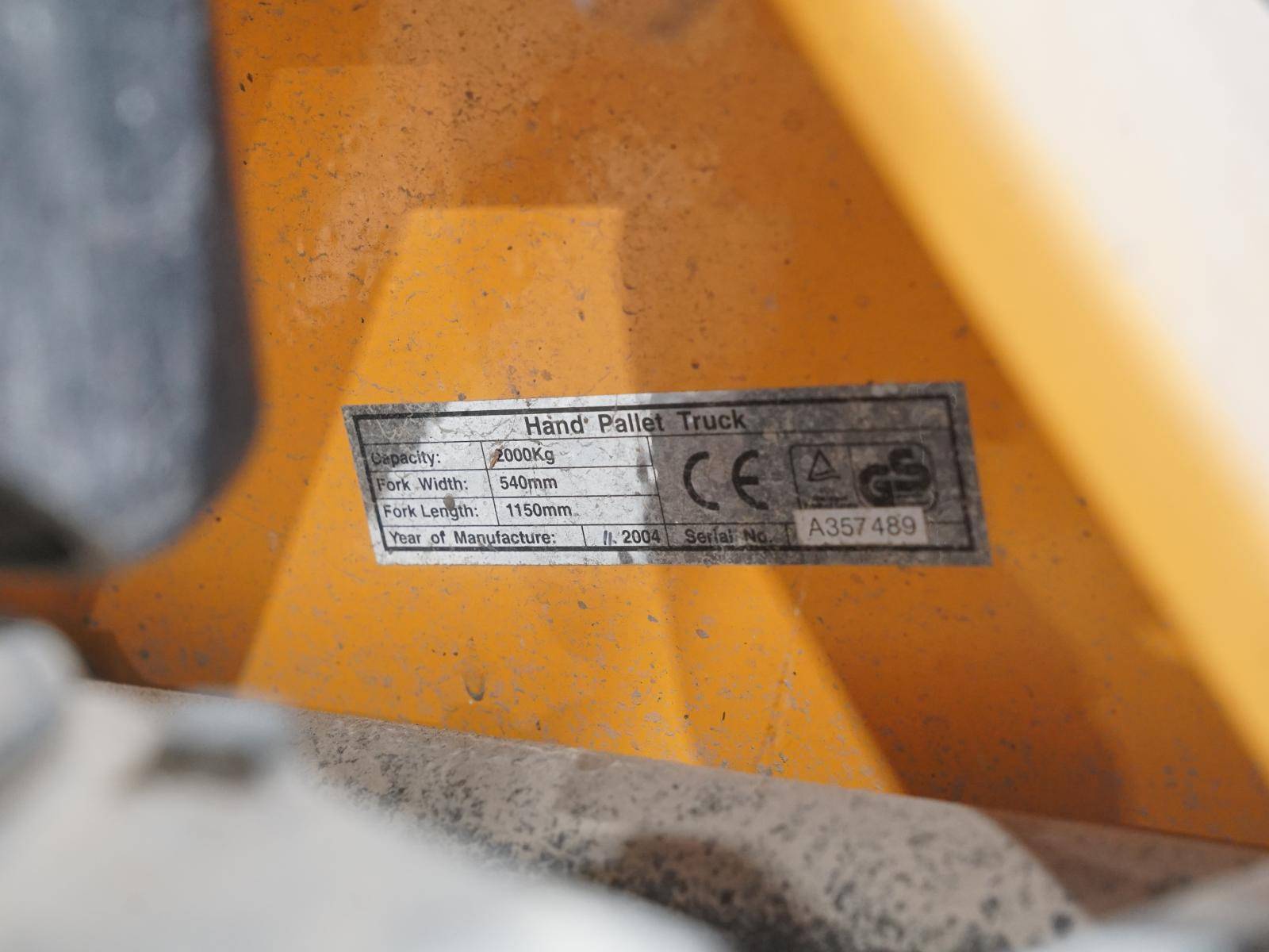 FETRA Hand pallet truck Set (2) buy second-hand