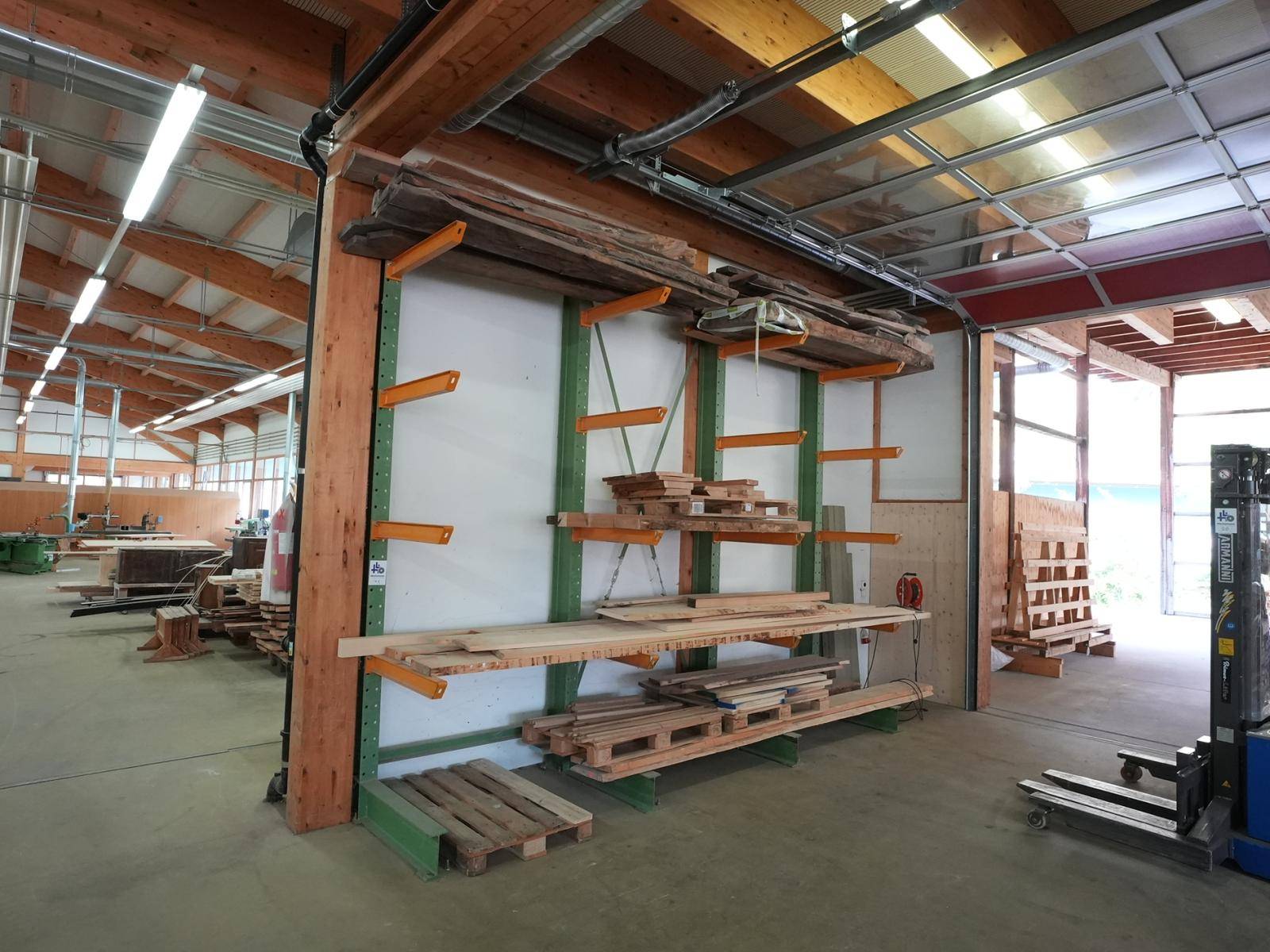 Solid wood + Fischer Kragarmregal/ Cantilever rack (Set) buy second-hand