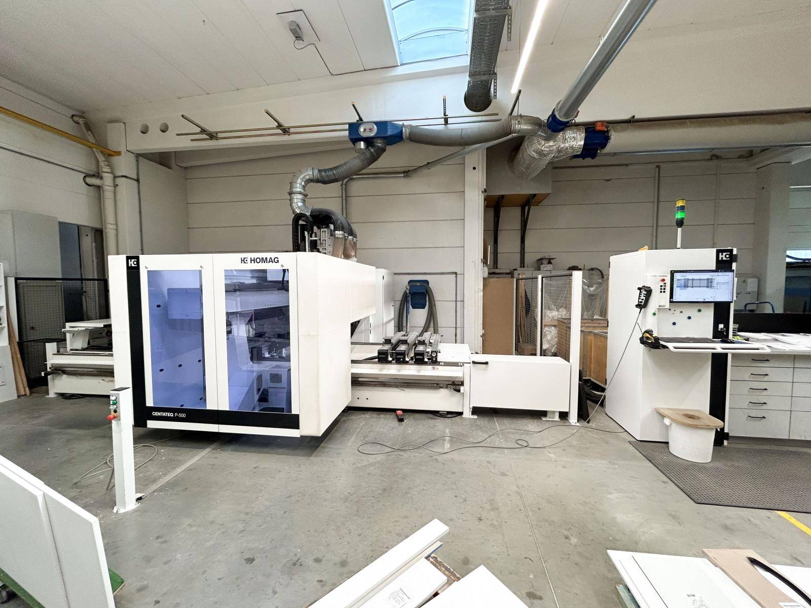Auktion HOMAG 5-Achs CNC-Bearbeitungszentrum CENTATEQ P -500 PROFI ...