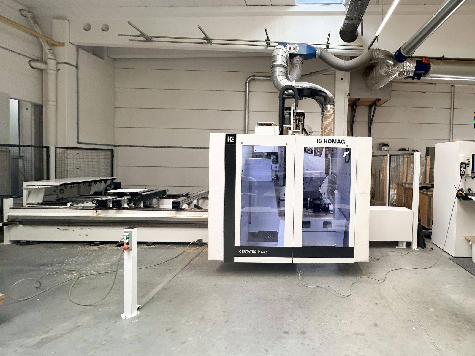 Auktion HOMAG 5-Achs CNC-Bearbeitungszentrum CENTATEQ P -500 PROFI ...