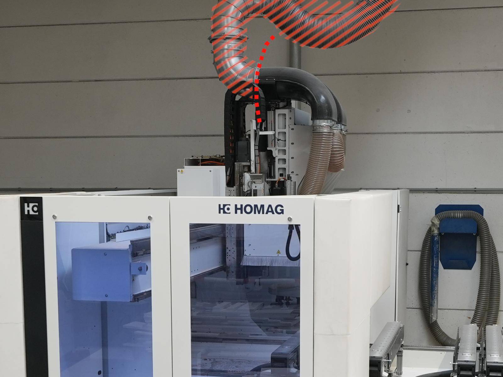 Auktion HOMAG 5-Achs CNC-Bearbeitungszentrum CENTATEQ P -500 PROFI ...