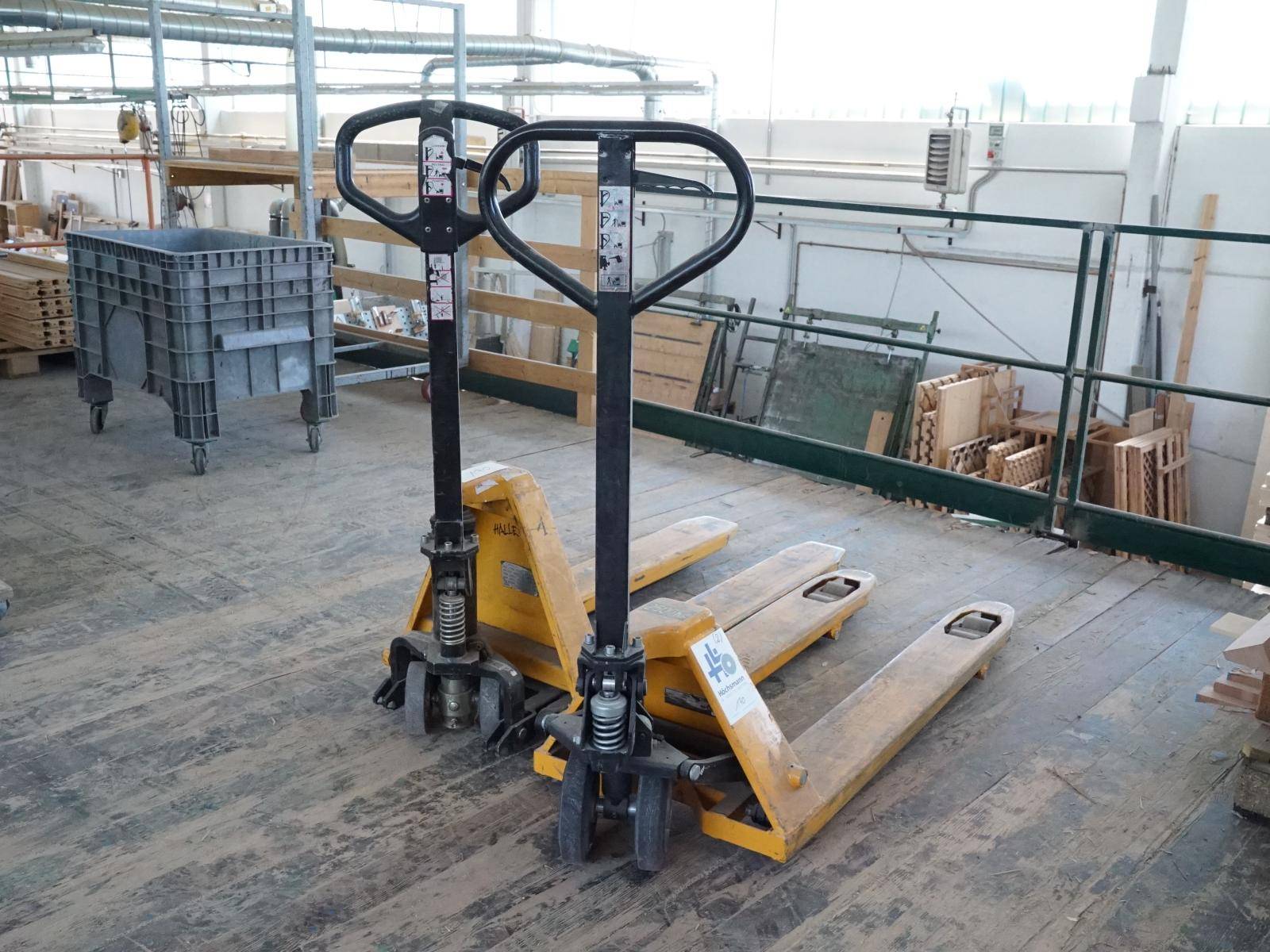 Hand pallet truck Set (2) buy second-hand