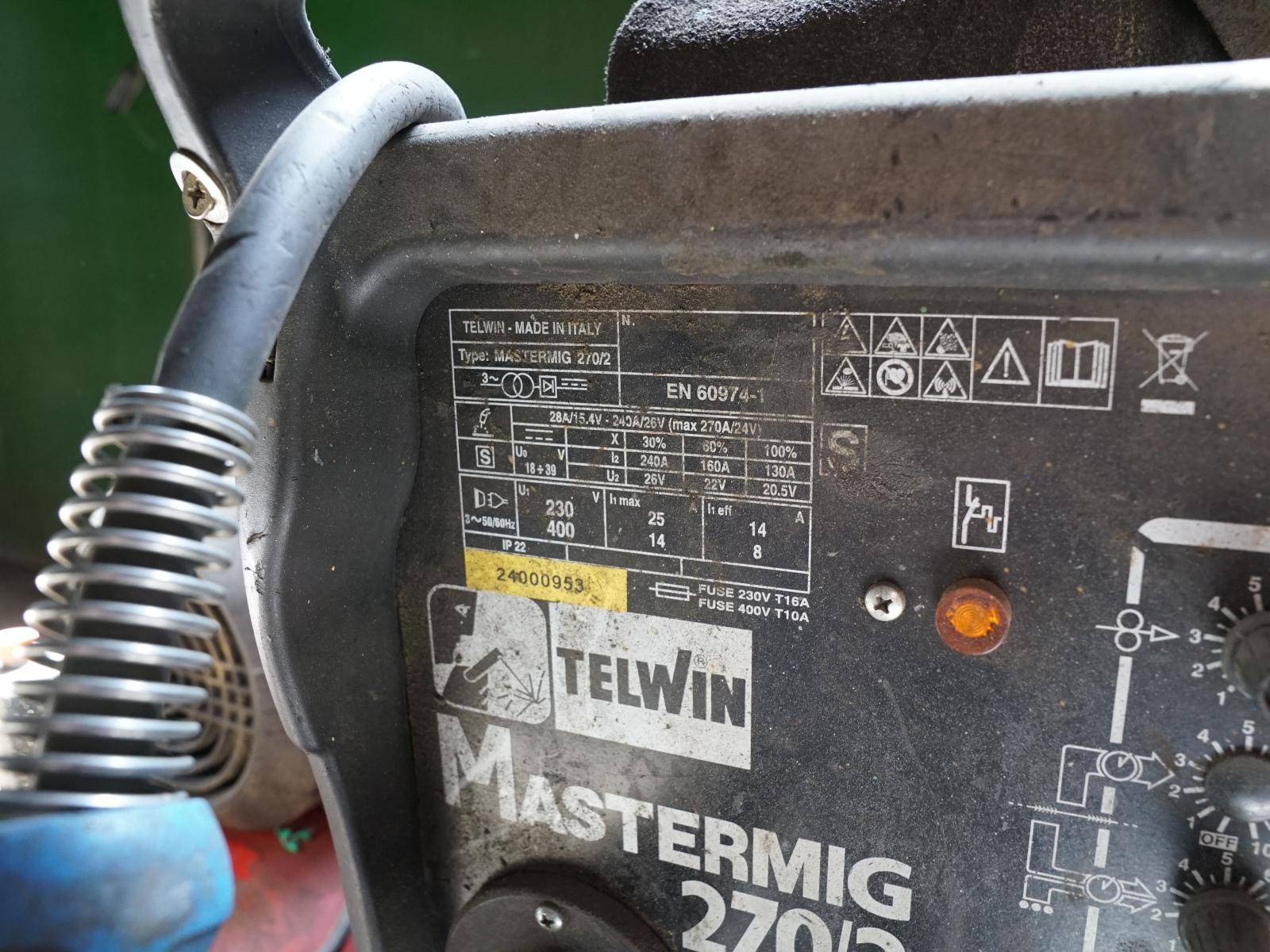TELWIN Welding machine Mastermig 270/2 buy second-hand