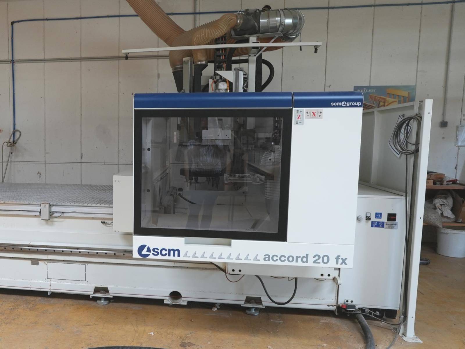 Auktion 16.1.25: SCM 5-Achs CNC-Bearbeitungszentrum ACCORD 20 FX -M