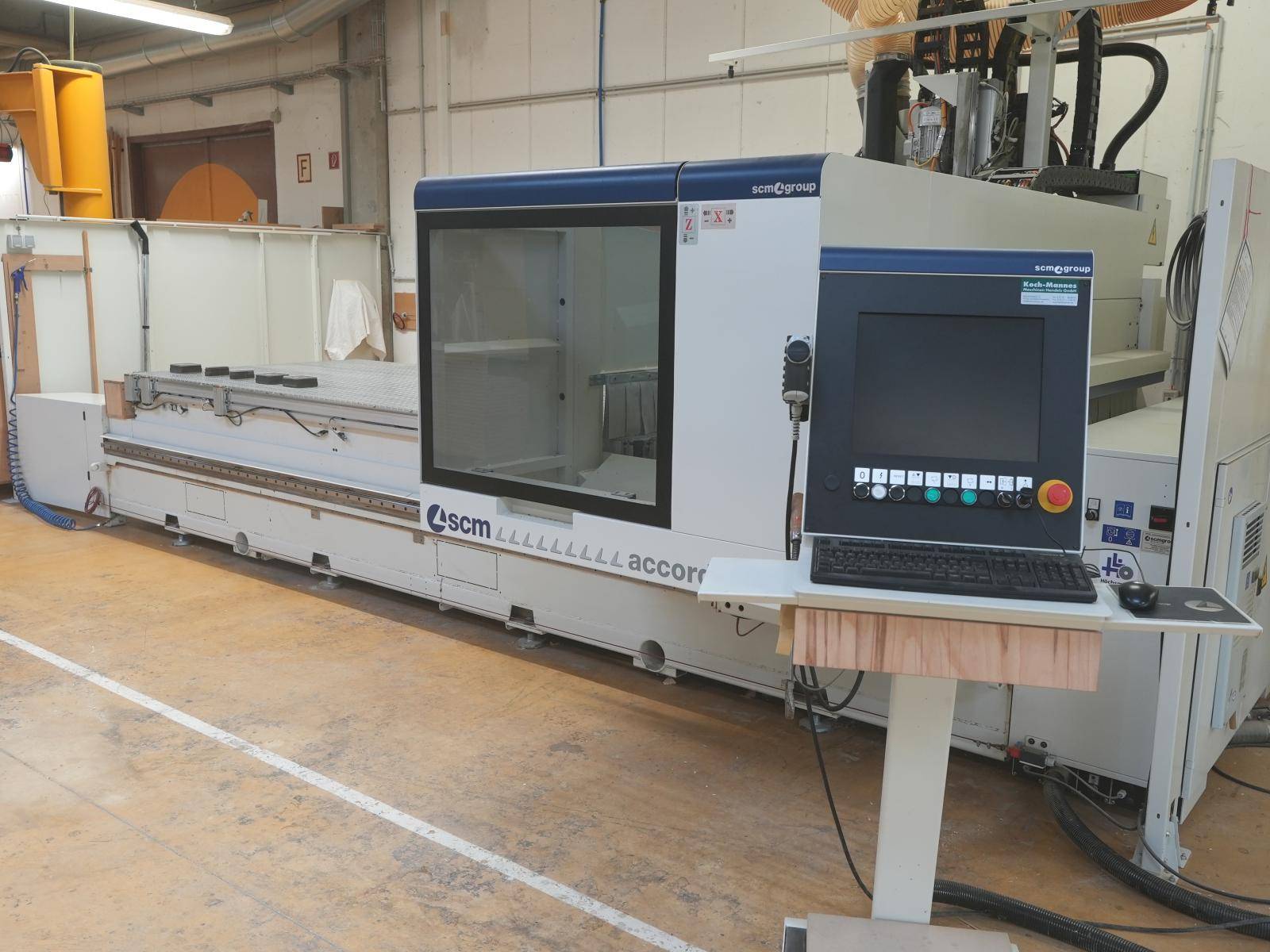 Auktion 16.1.25: SCM 5-Achs CNC-Bearbeitungszentrum ACCORD 20 FX -M