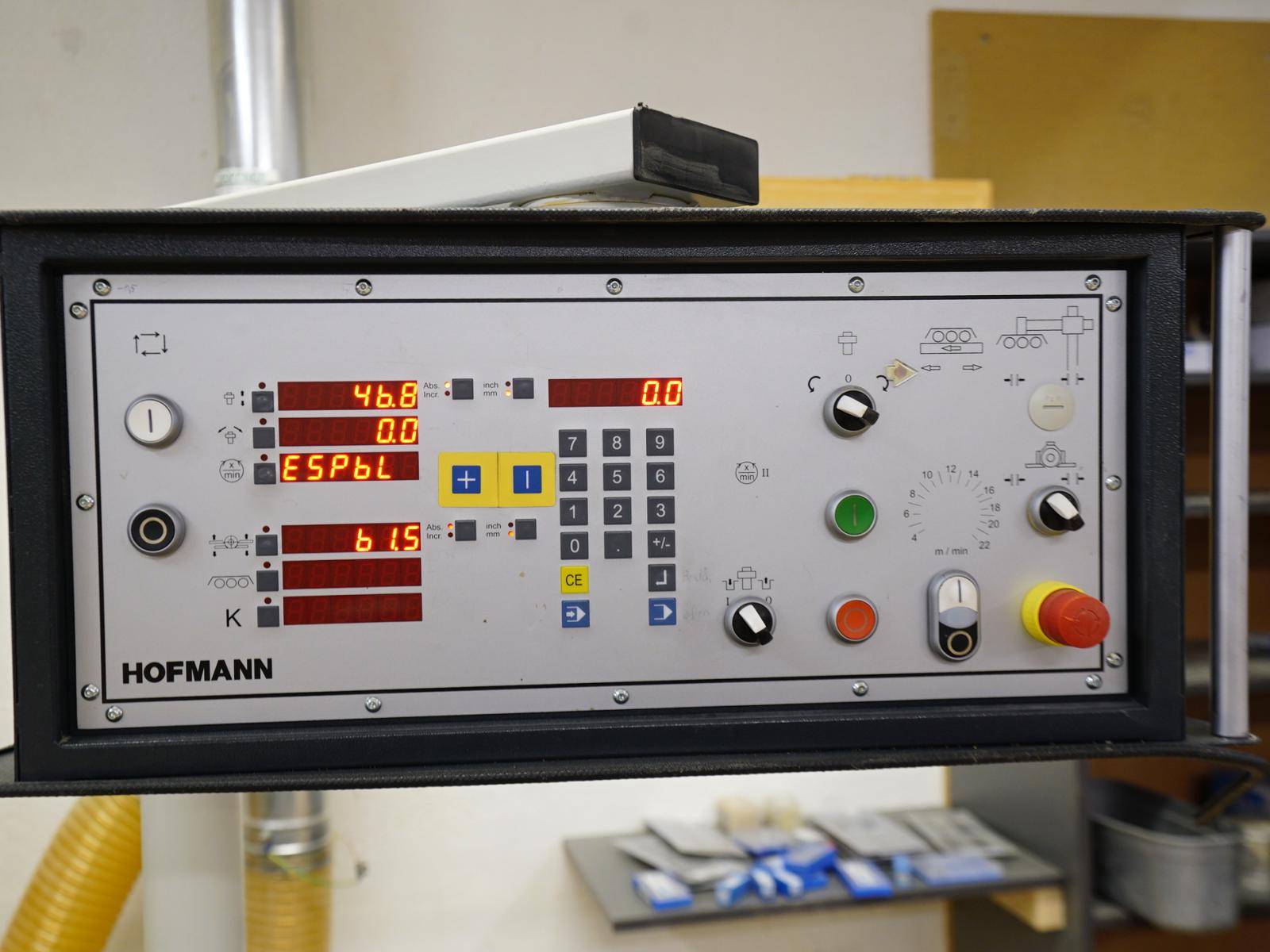 Auction HOFMANN Tilting spindle moulder TFS 1245