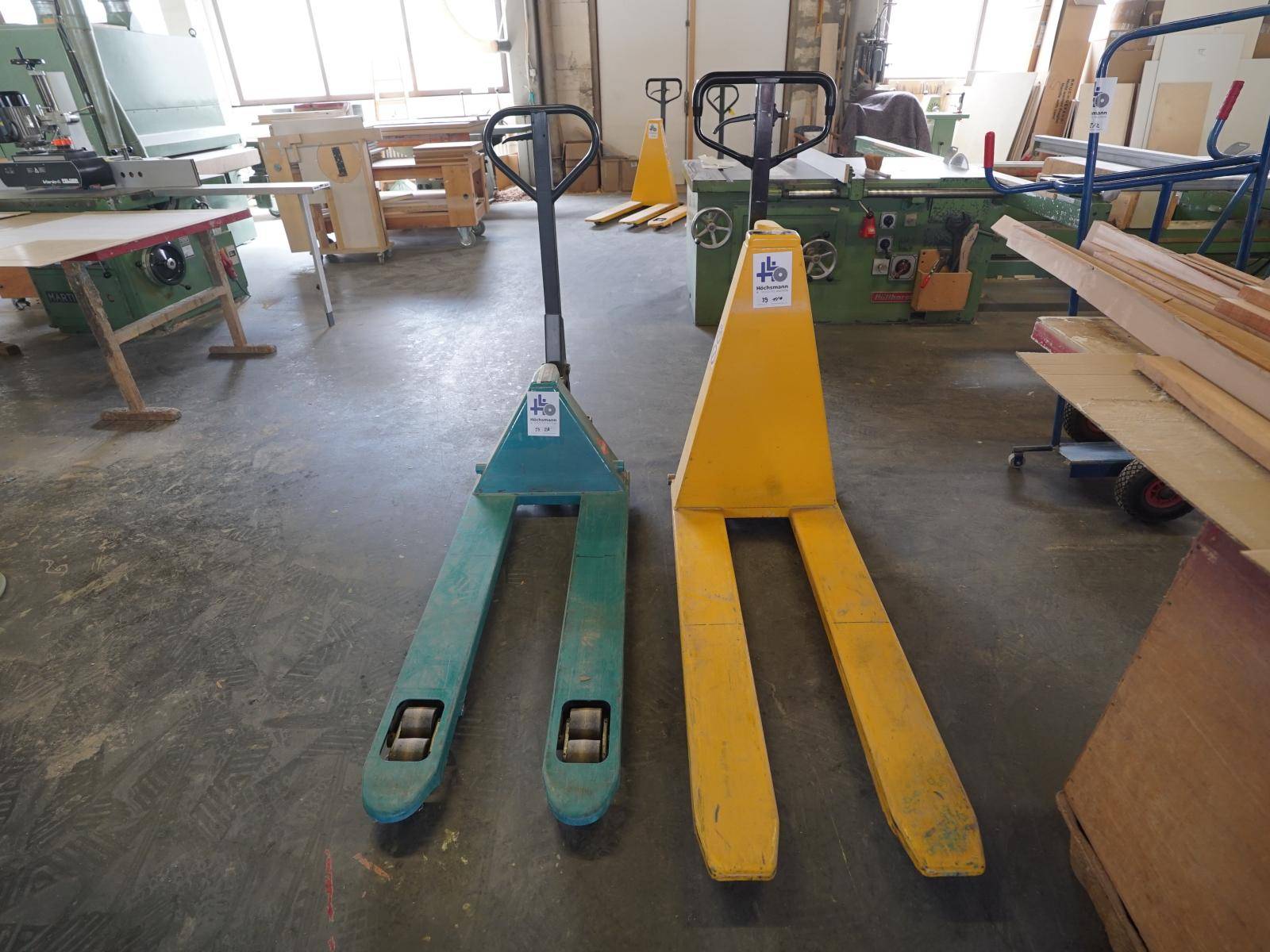 JUNGHEINRICH Hand pallet truck AMEISE HPT A 20 + Haneu GPS 100 buy ...