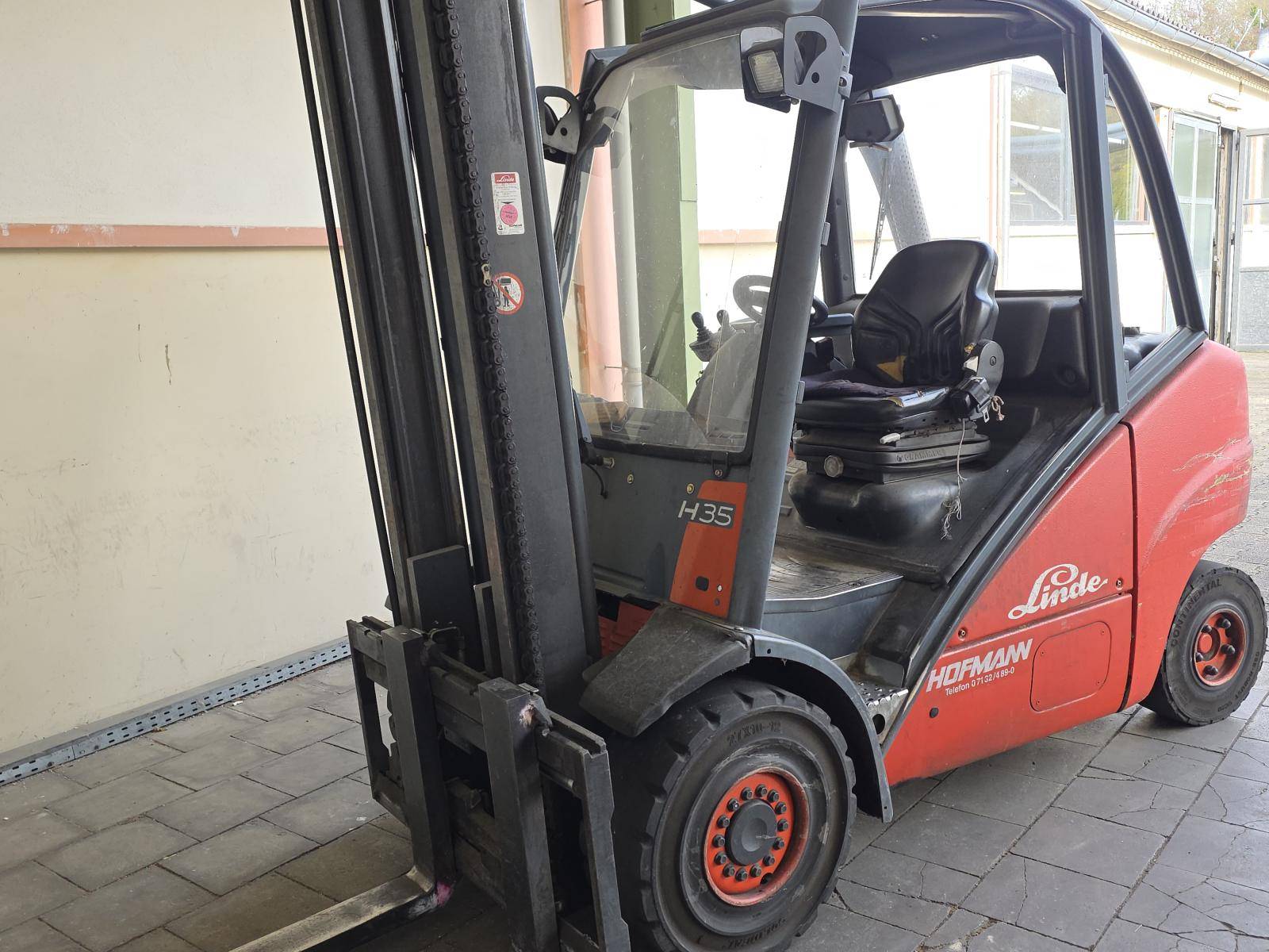 LINDE Forklift truck H 35D buy second-hand
