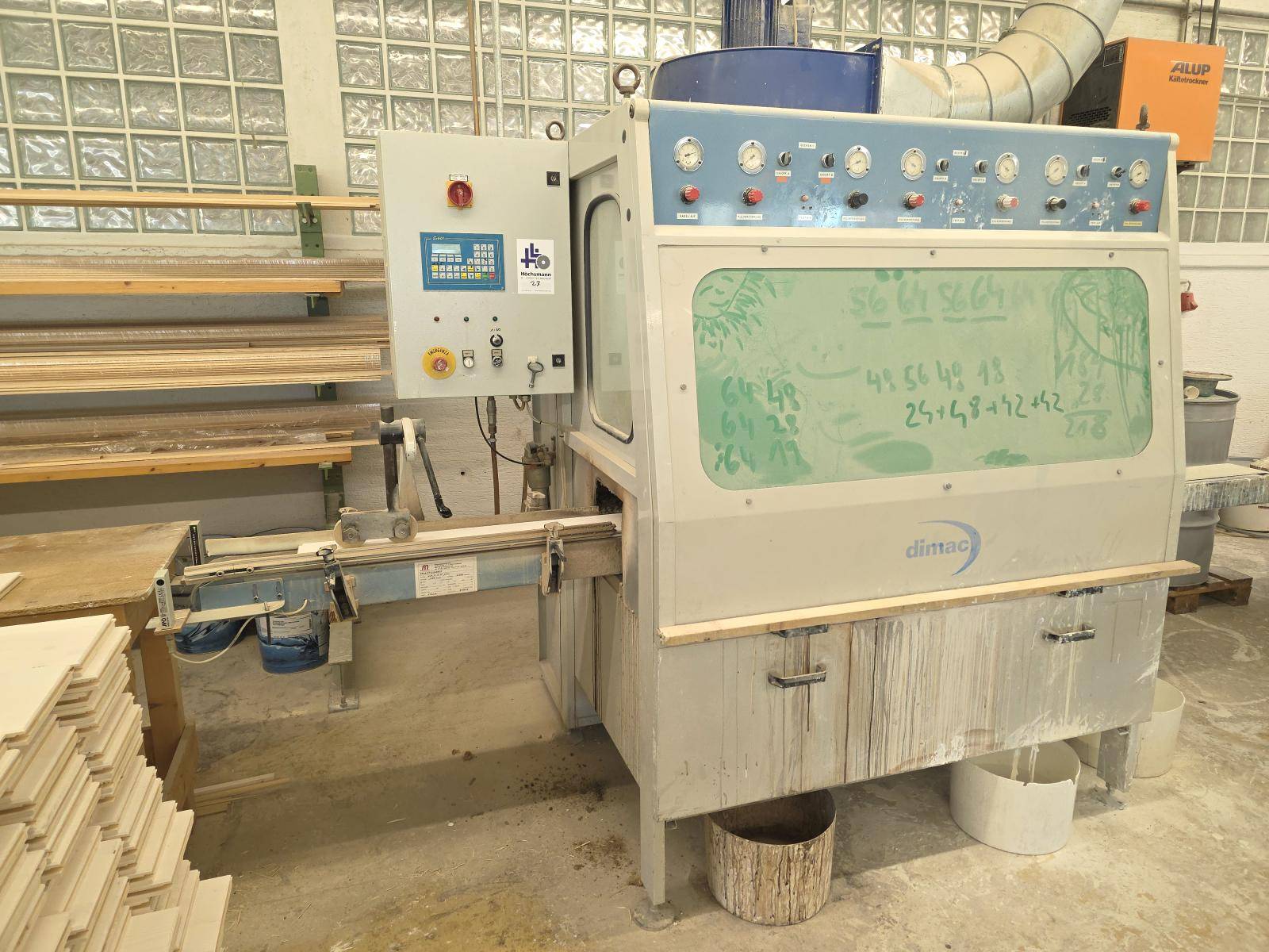 Auction 10.2.26: DIMAC Spraying machine for mouldings SLD 36