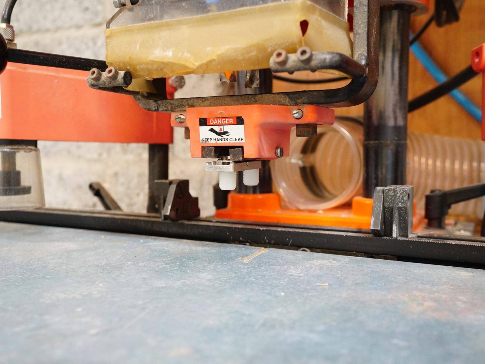 BLUM Hinge-hole boring machine MINIPRESS M51 P1000 buy second-hand