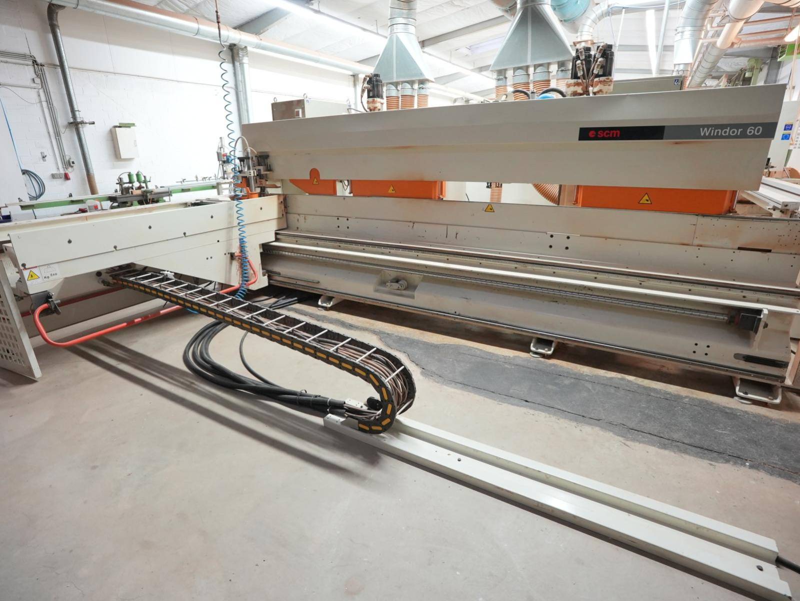 Auktion 24.2.26: SCM Winkelanlage für Fensterproduktion WINDOR 60