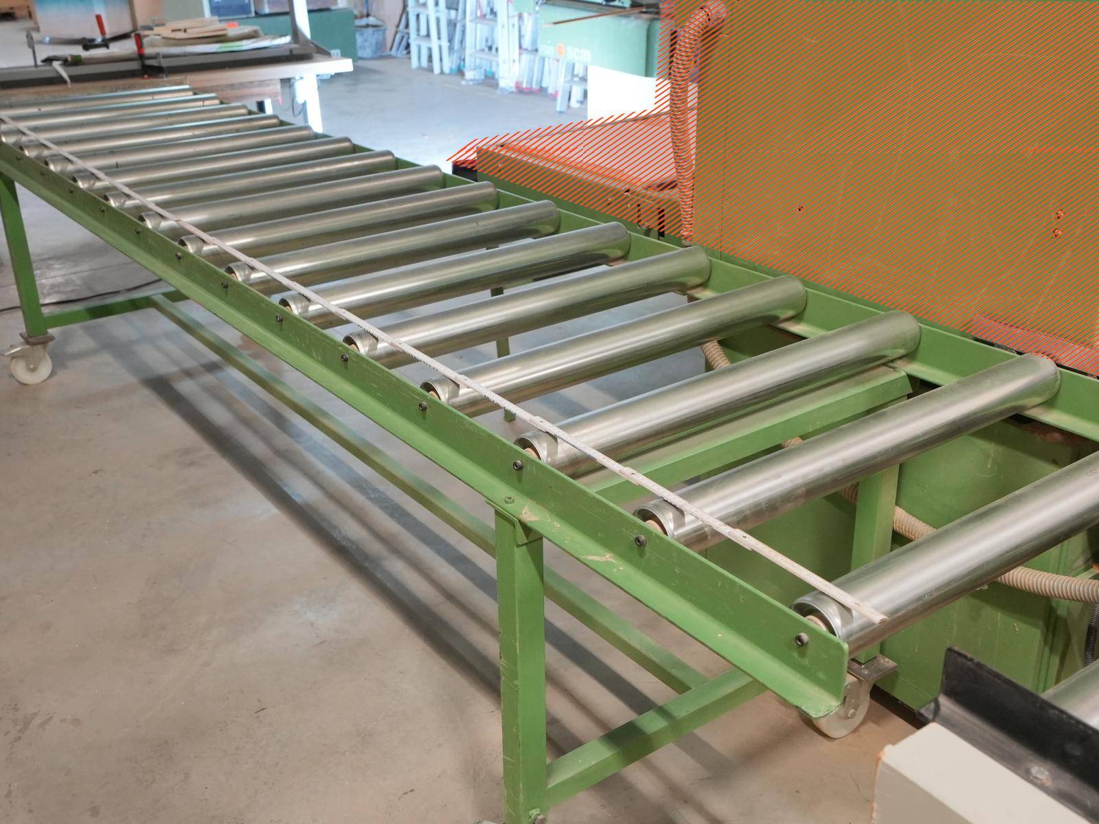 Workpiece return conveyor buy second-hand