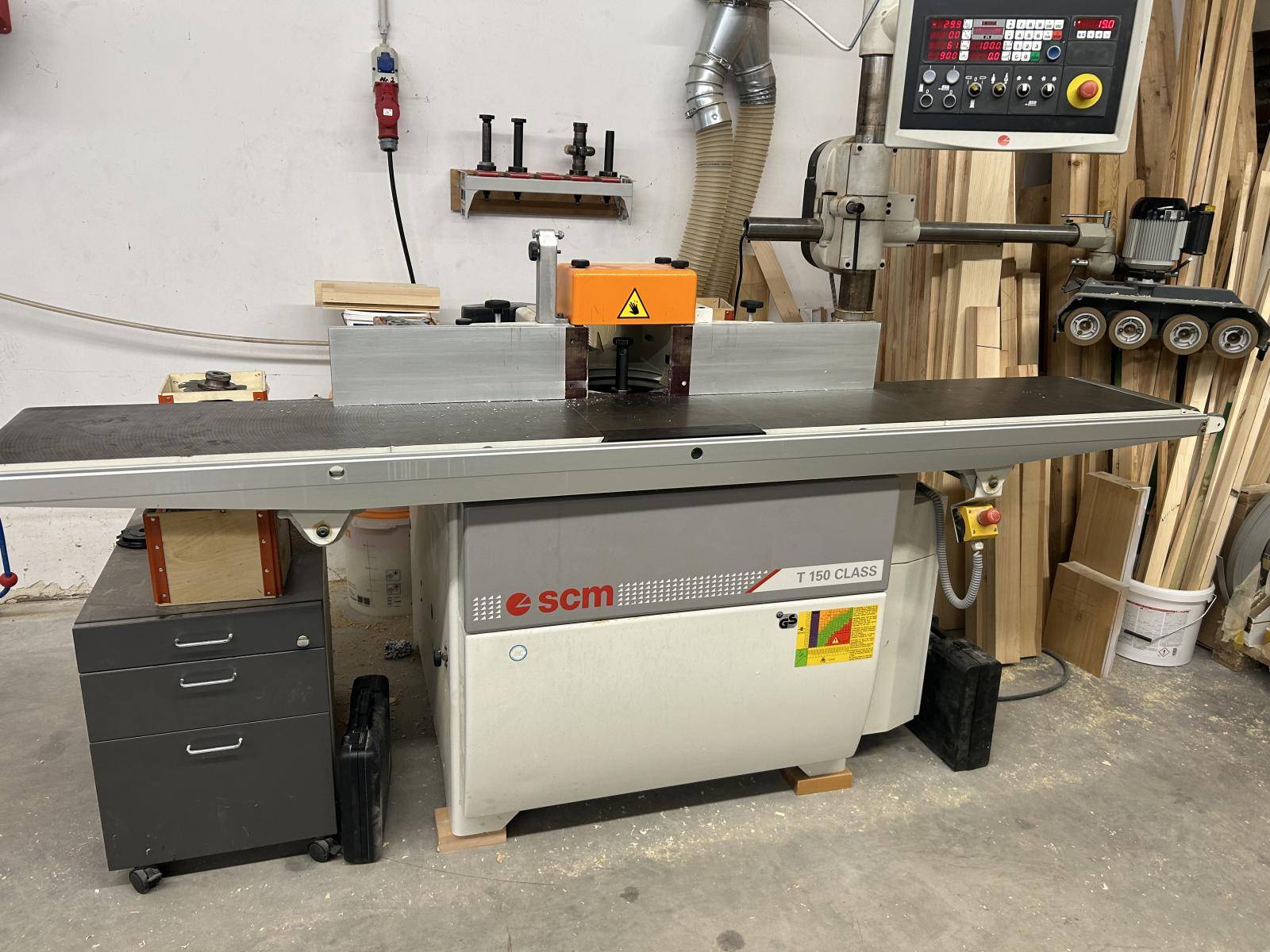 SCM Tilting spindle moulder T 150CLASS E buy second-hand