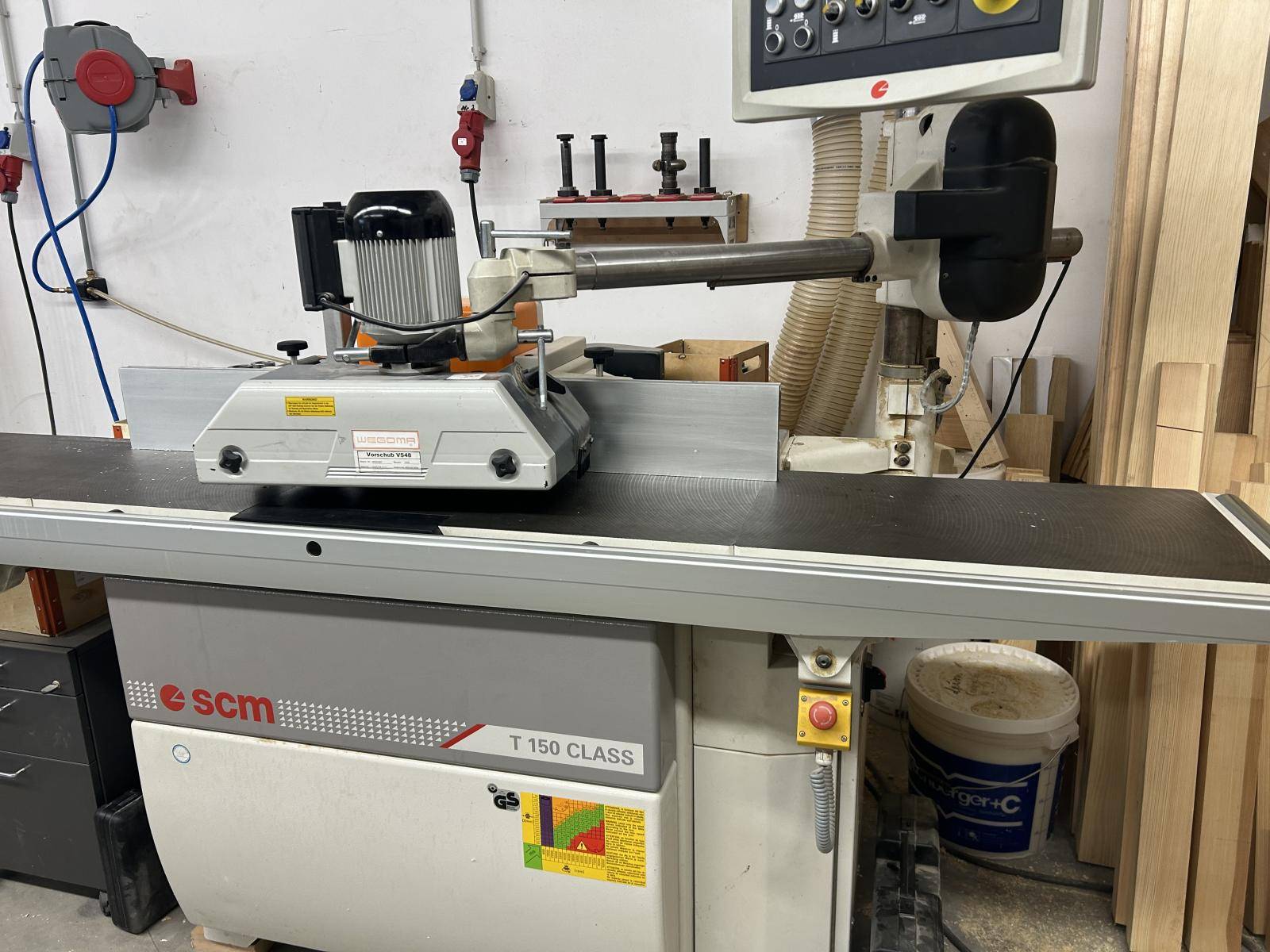 SCM Tilting spindle moulder T 150CLASS E buy second-hand