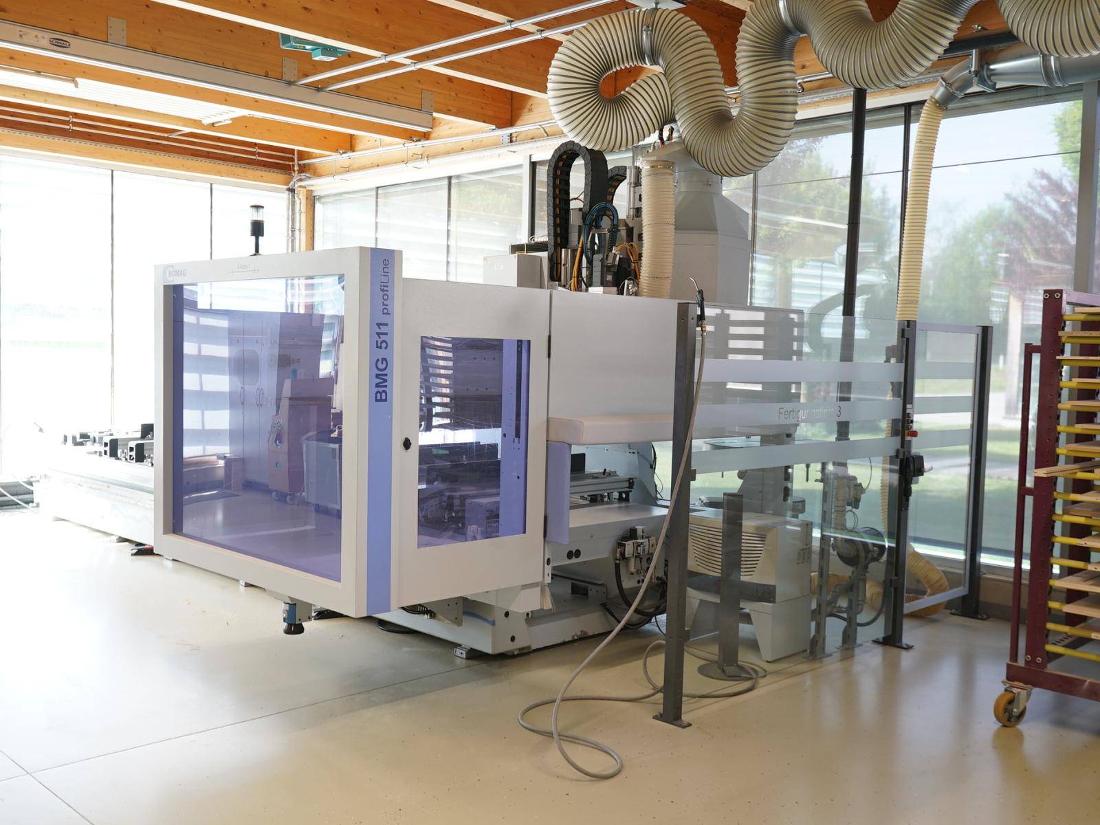 HOMAG 5-axes CNC router BMG 511 /40/12/F/K profiLine buy second-hand